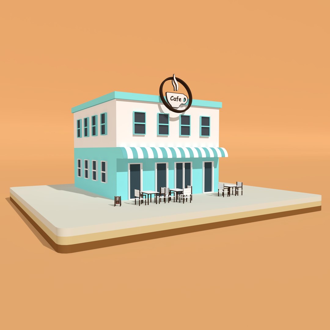 3D Shops Model - TurboSquid 1373052