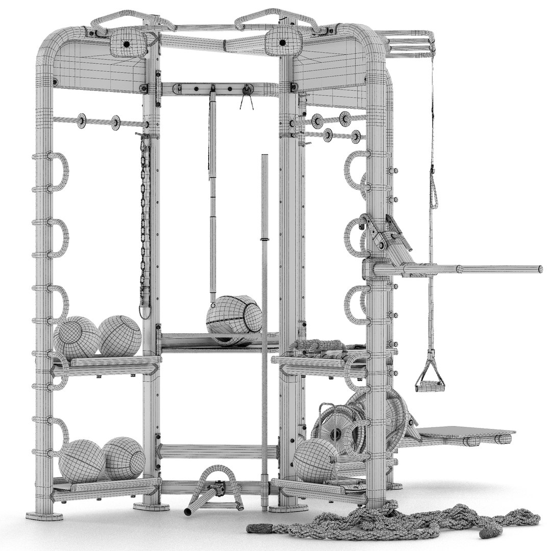 3D Model Sports Trainer Life Fitness Synrgy 360 - TurboSquid 1940593