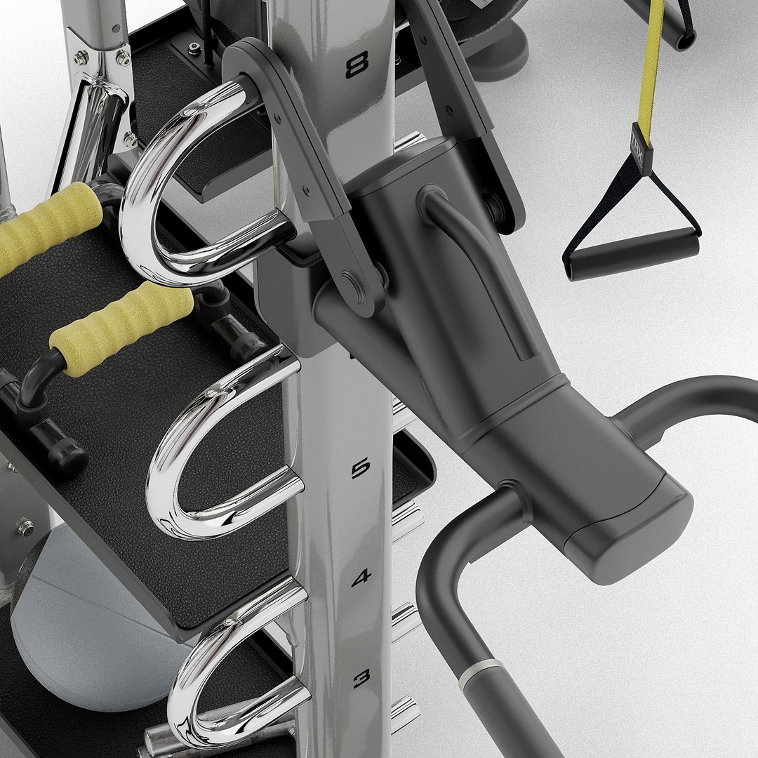 3D Model Sports Trainer Life Fitness Synrgy 360 - TurboSquid 1940593