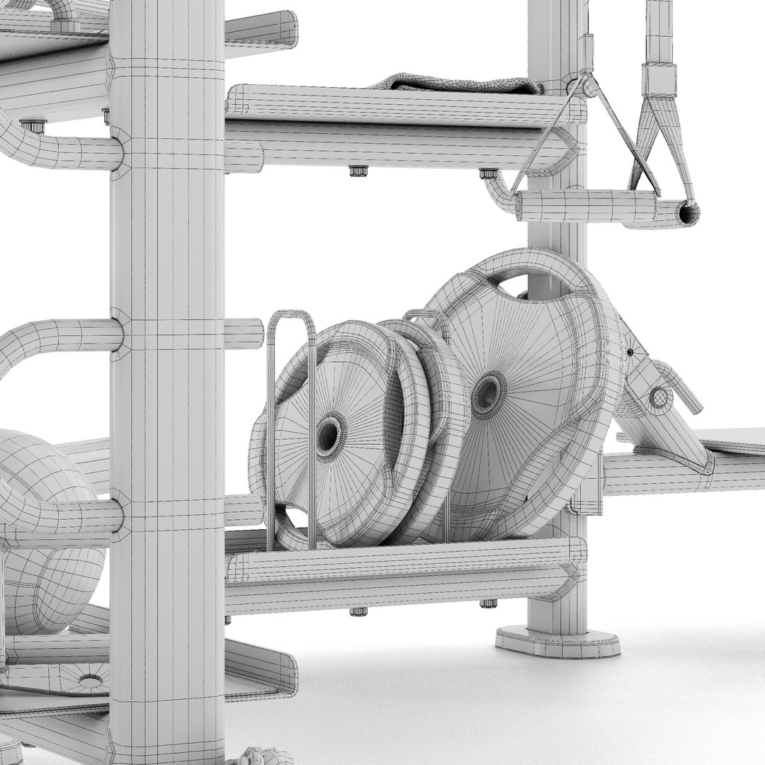 3D Model Sports Trainer Life Fitness Synrgy 360 - TurboSquid 1940593