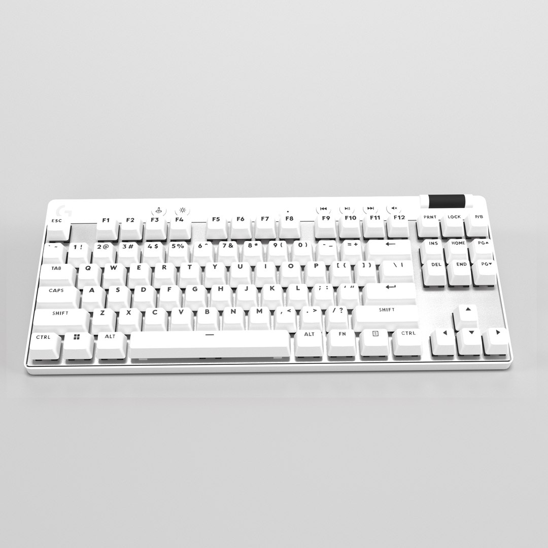 3D Logitech Pro X TKL RAPID Model - TurboSquid 2357756