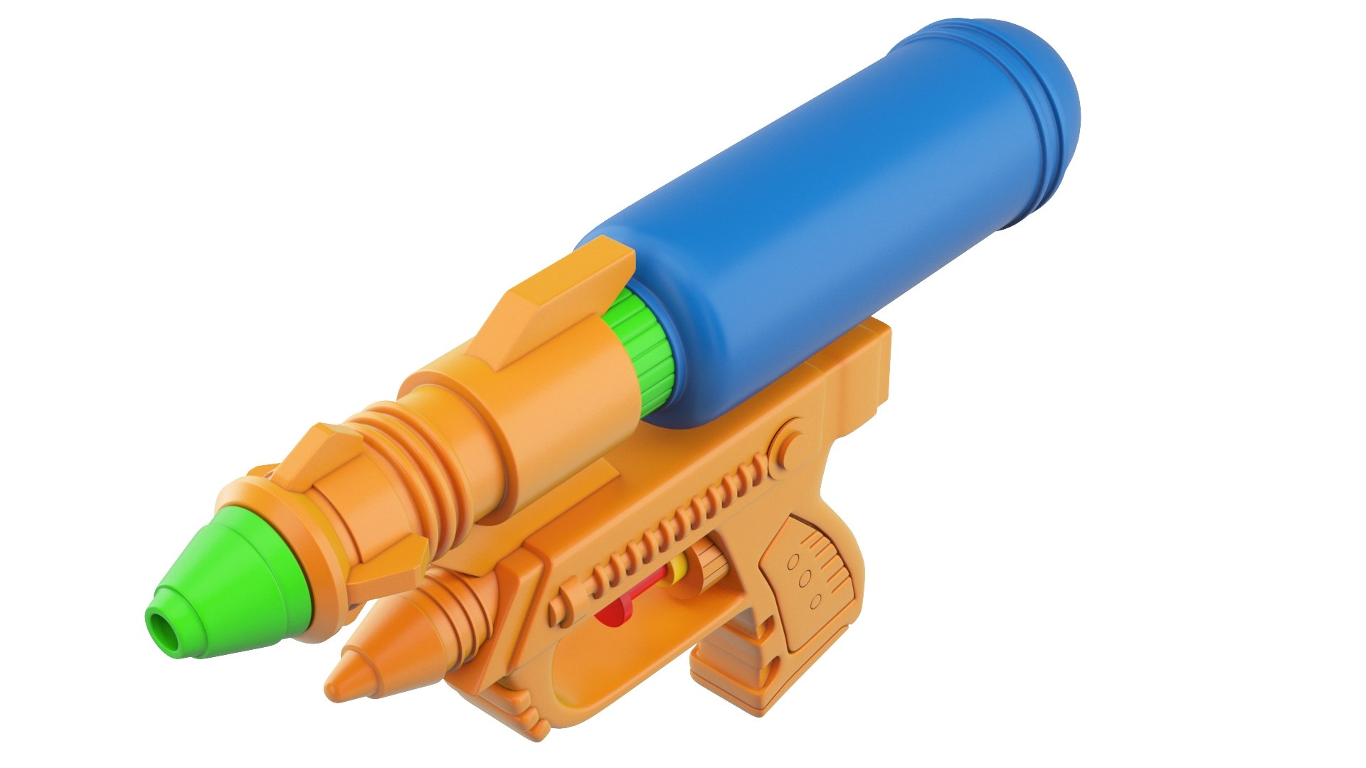 Water Pistol 3D Model - TurboSquid 1845627