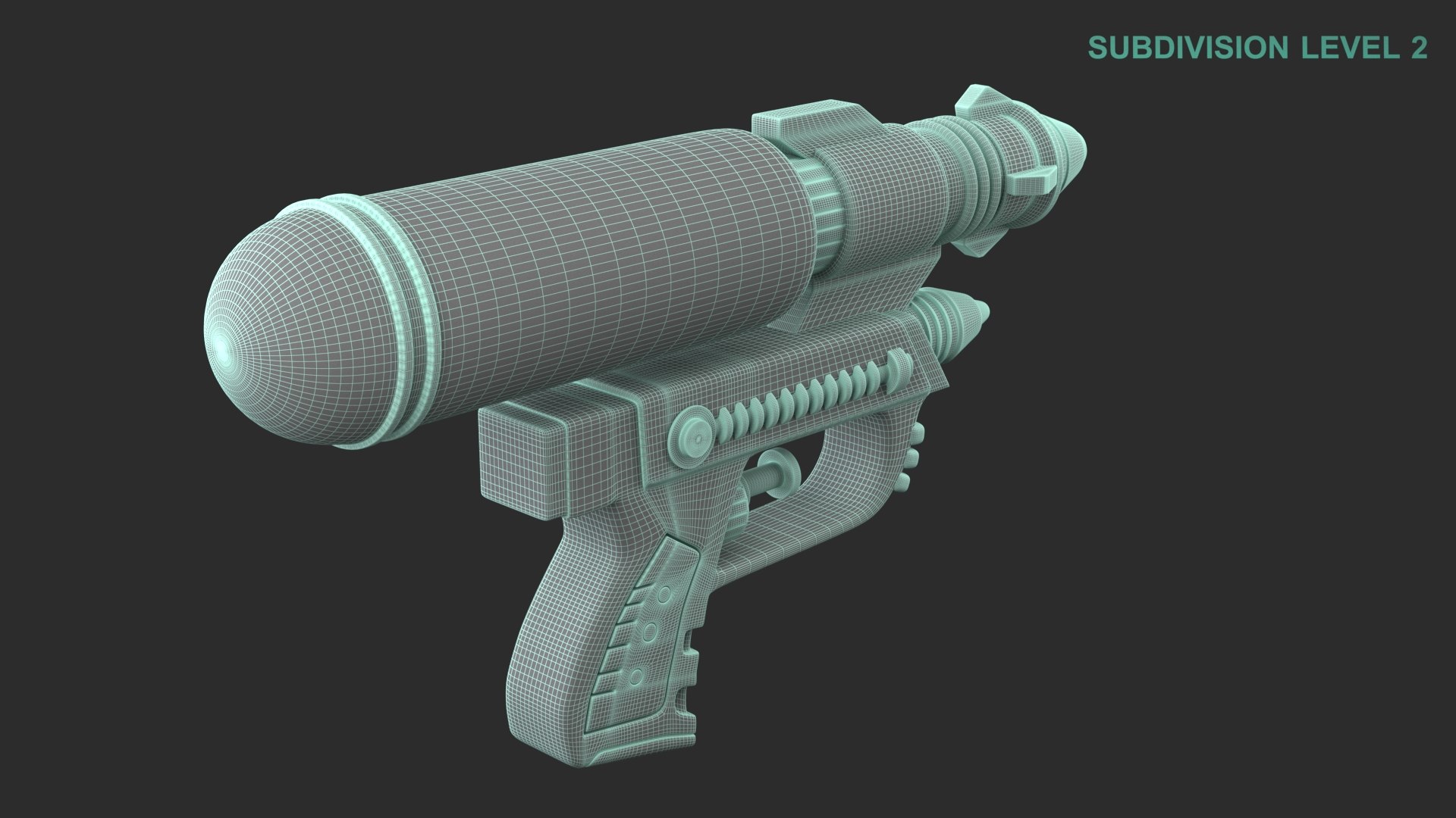Water Pistol 3D model - TurboSquid 1845627