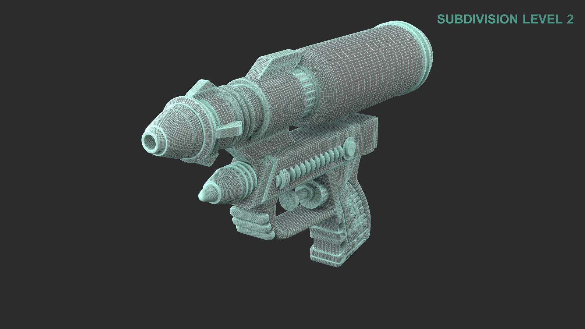 Water Pistol 3D Model - TurboSquid 1845627