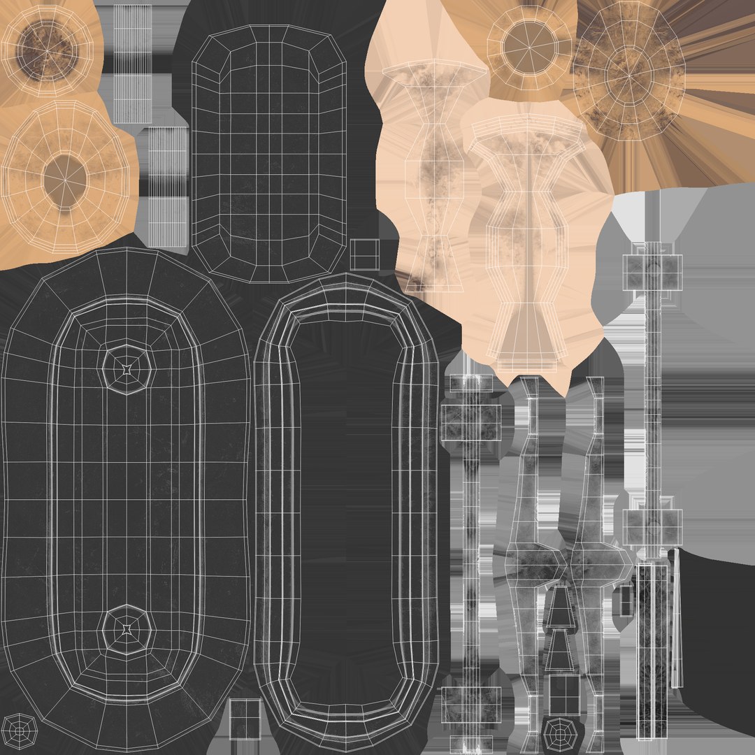 French Balance Scale 3D Model - TurboSquid 1243639