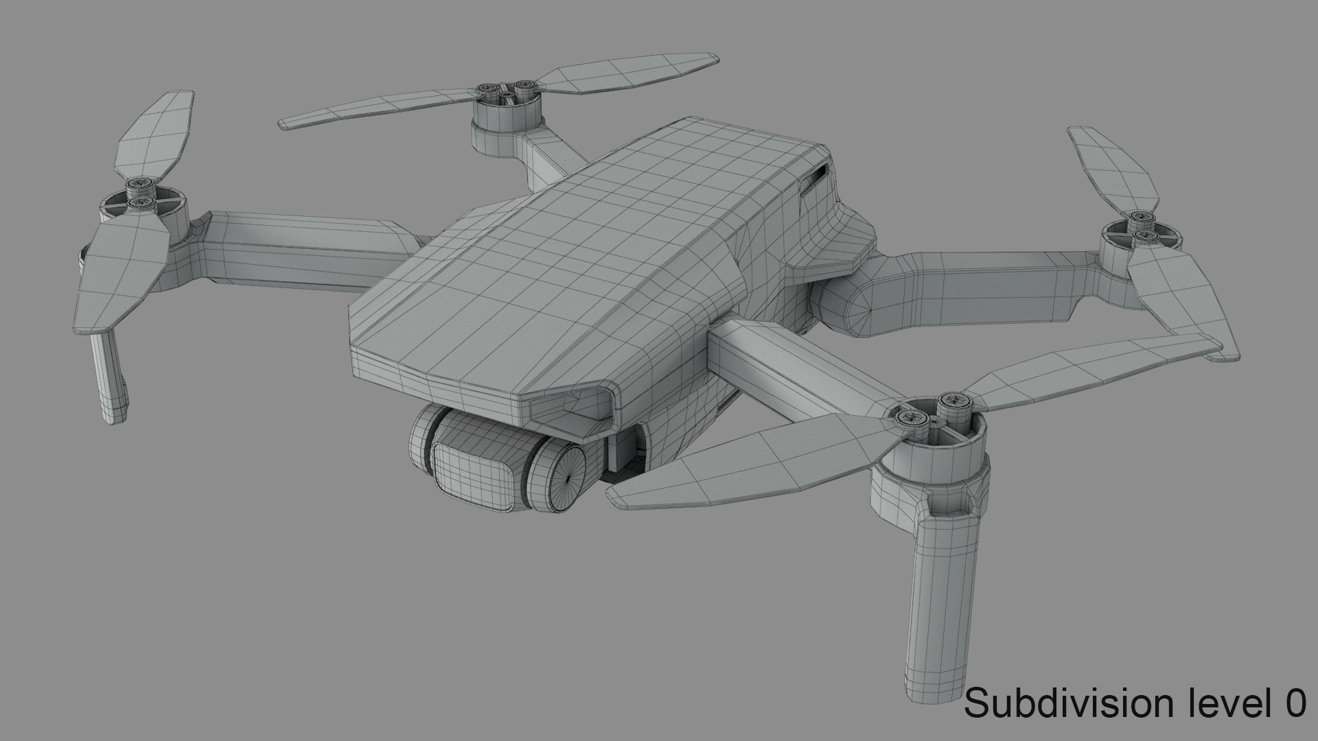 Realistic Dji Mavic Mini 3D Model - TurboSquid 1477341