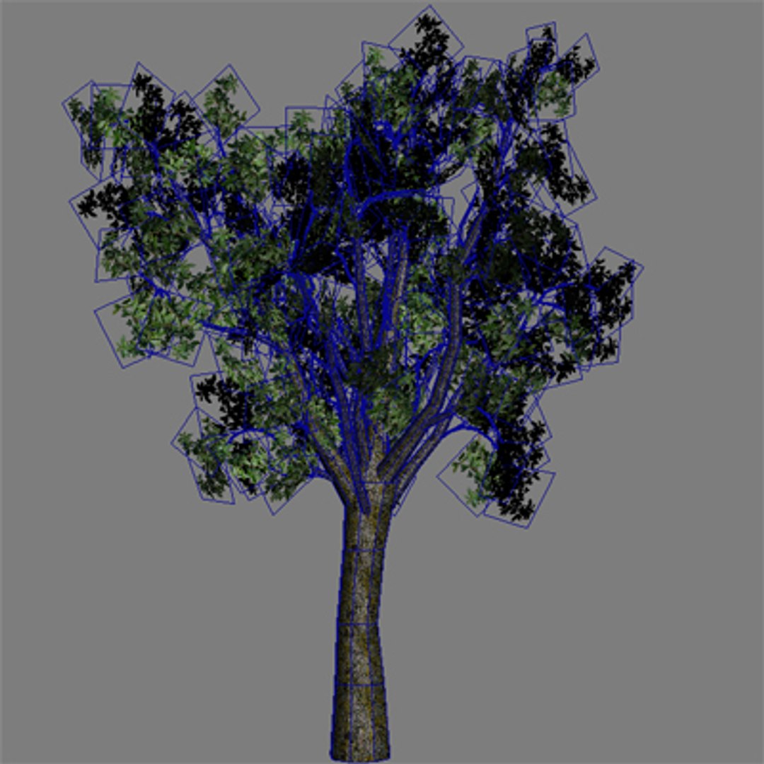 3d model of pc tree