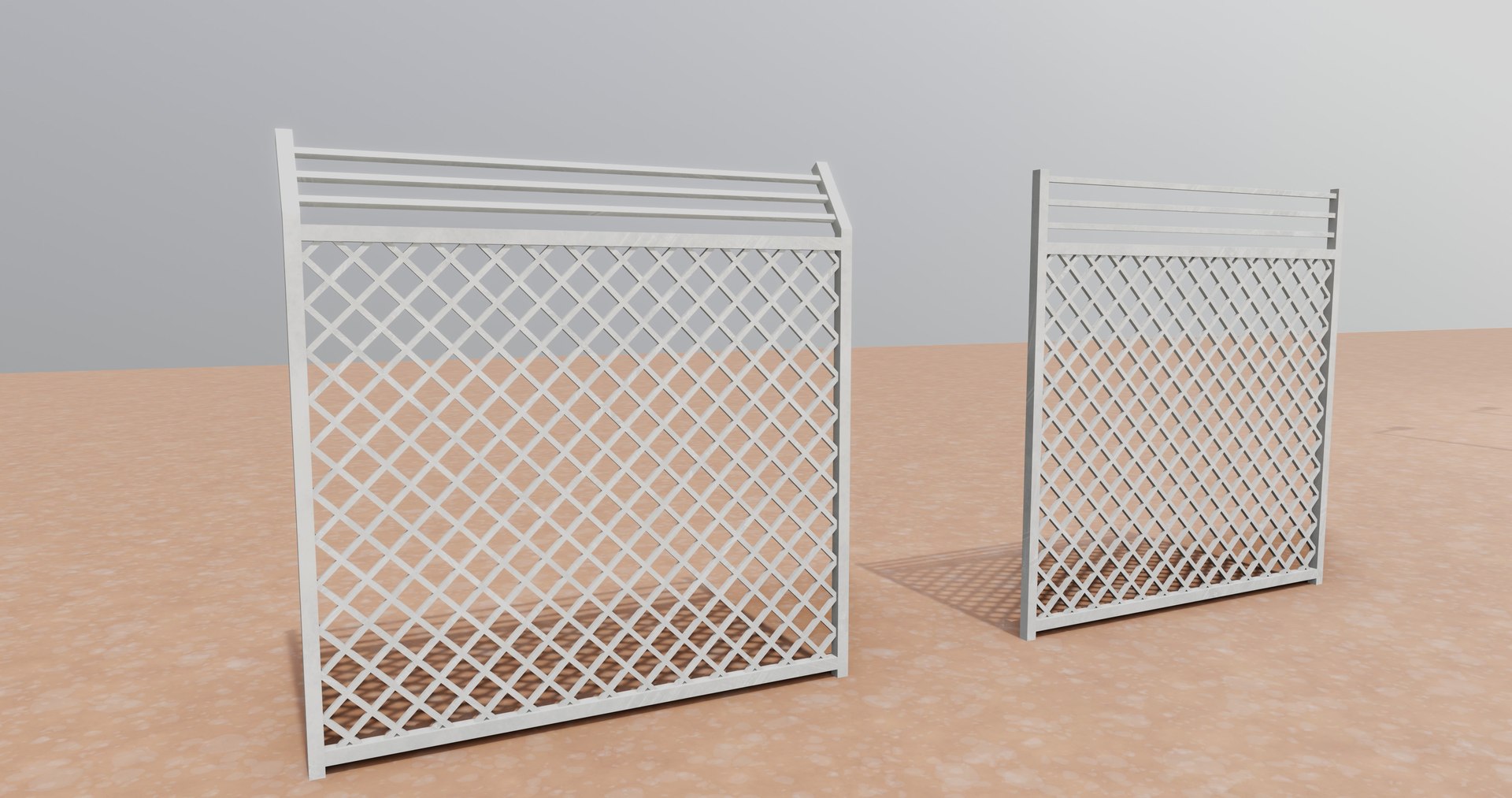 3D Low Poly Single Row Tracker System Pack Model - TurboSquid 2395613