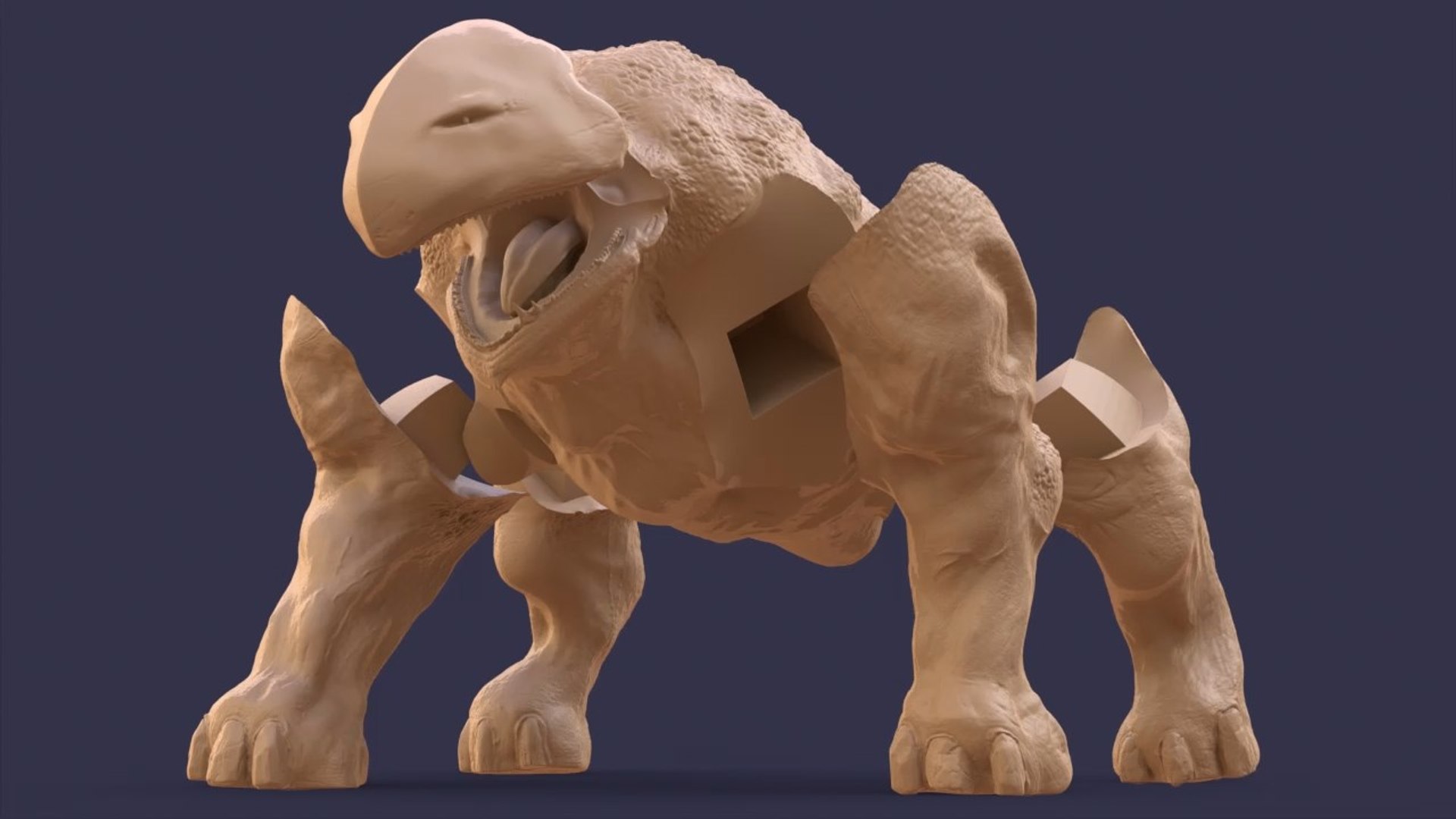 3D Gurbos De El Eternauta Printable And Renderable - TurboSquid 2304267
