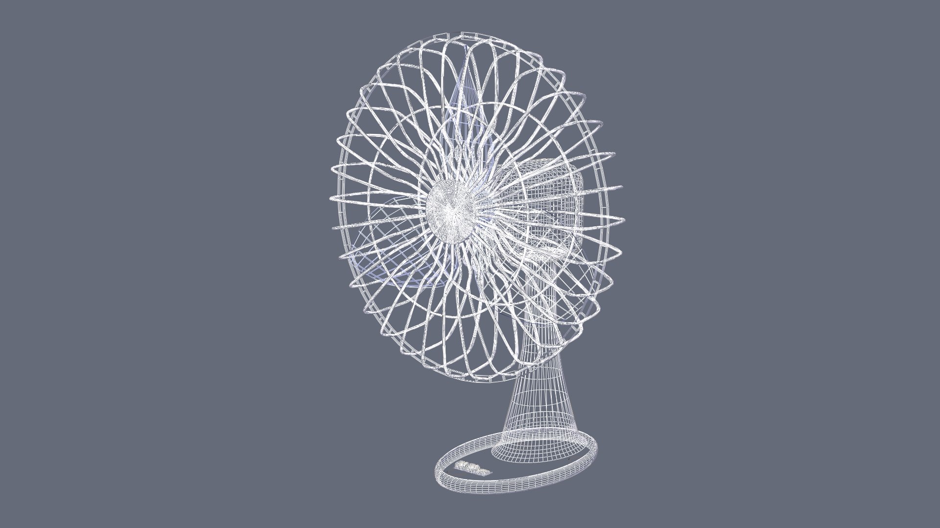 Table Fan 3D - TurboSquid 2077680