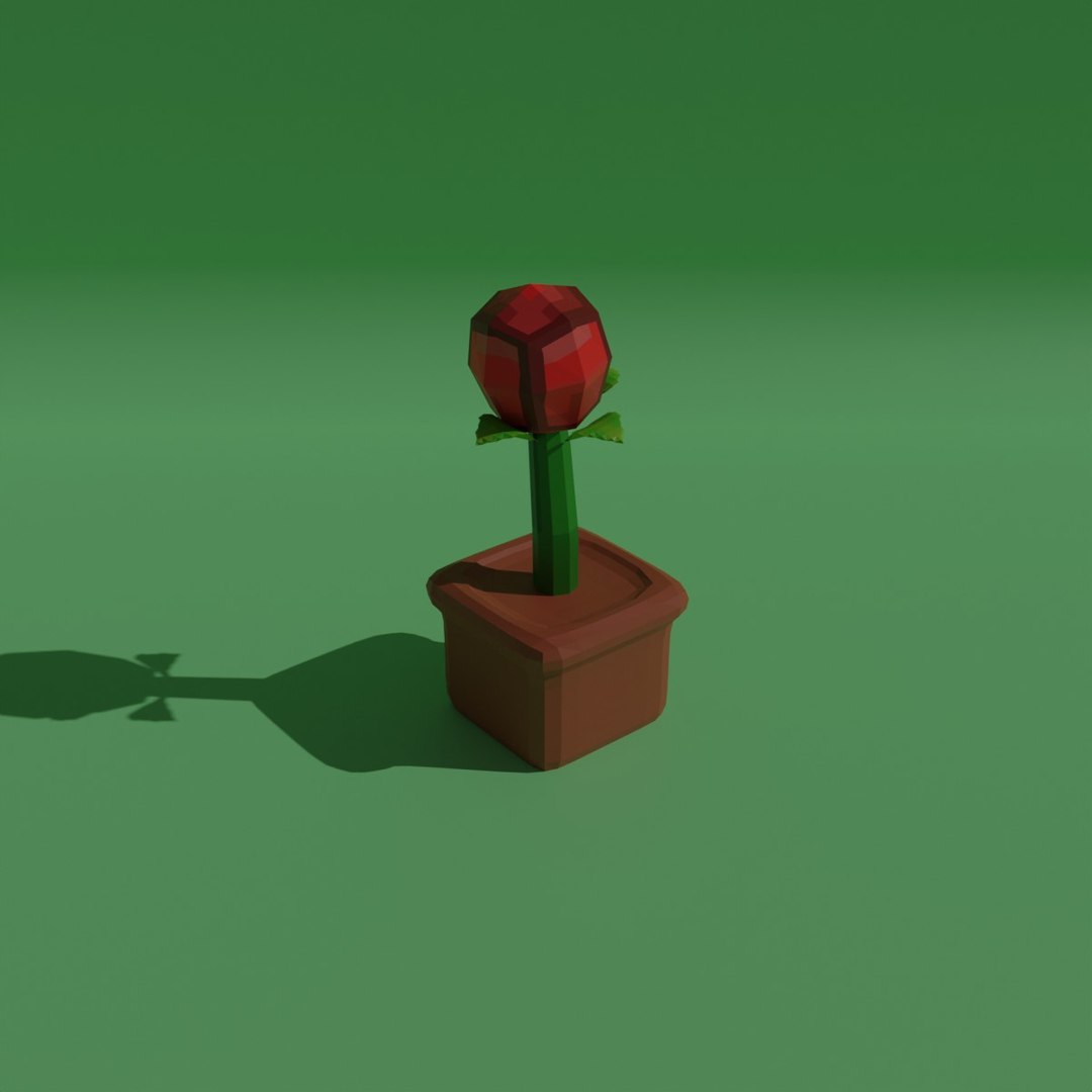 Rose 3D Model - TurboSquid 1940287