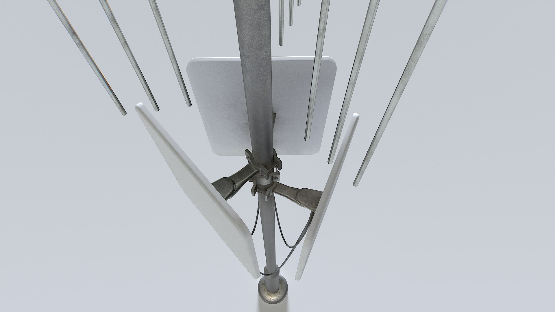 3D Cell Phone Tower 3 - TurboSquid 2319039
