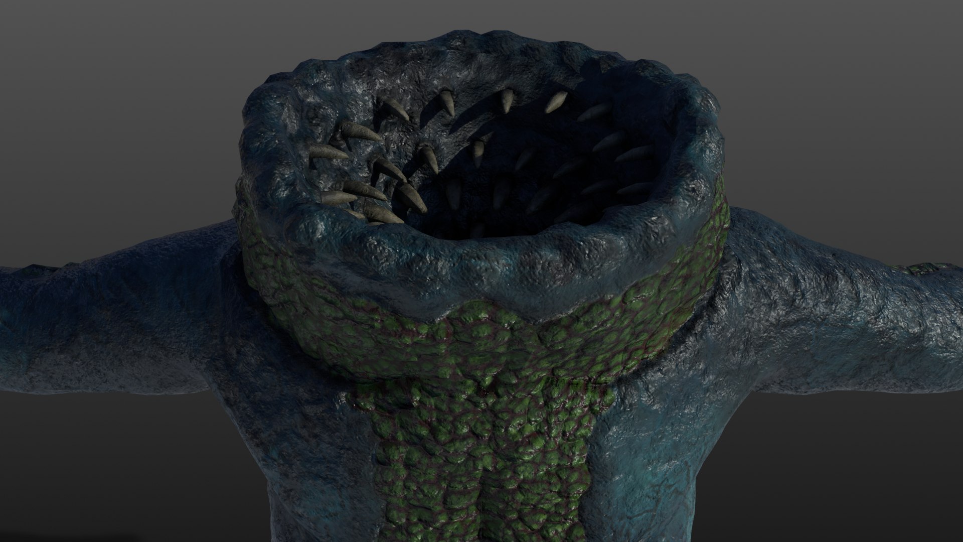 3D clawed frogman model - TurboSquid 1413531