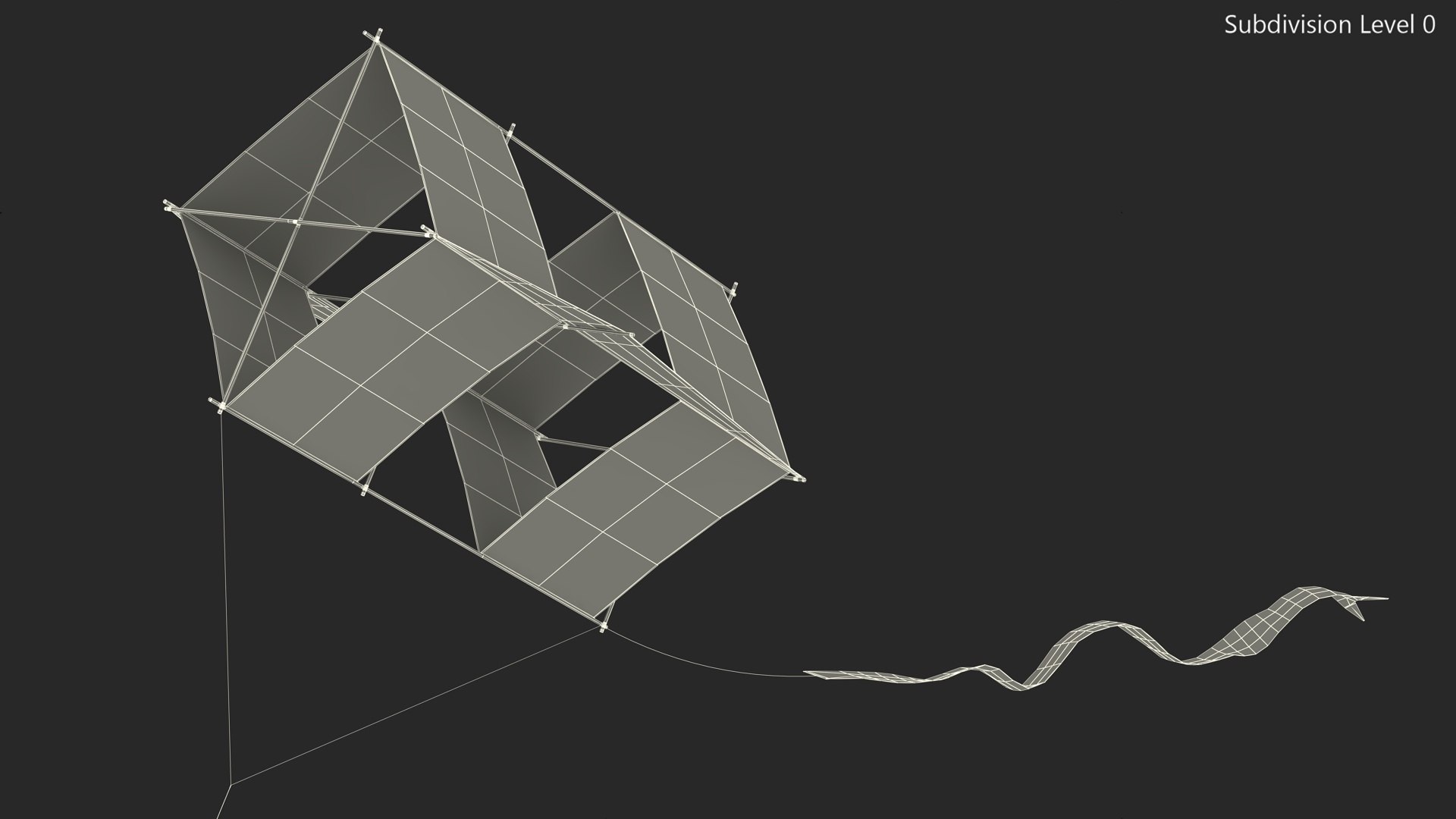 3D Box Kite - TurboSquid 2214670