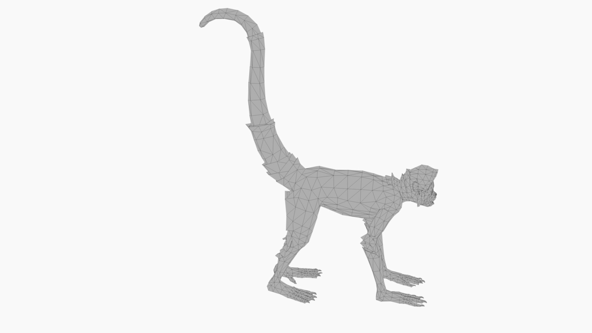 3D Monkey - TurboSquid 1840025