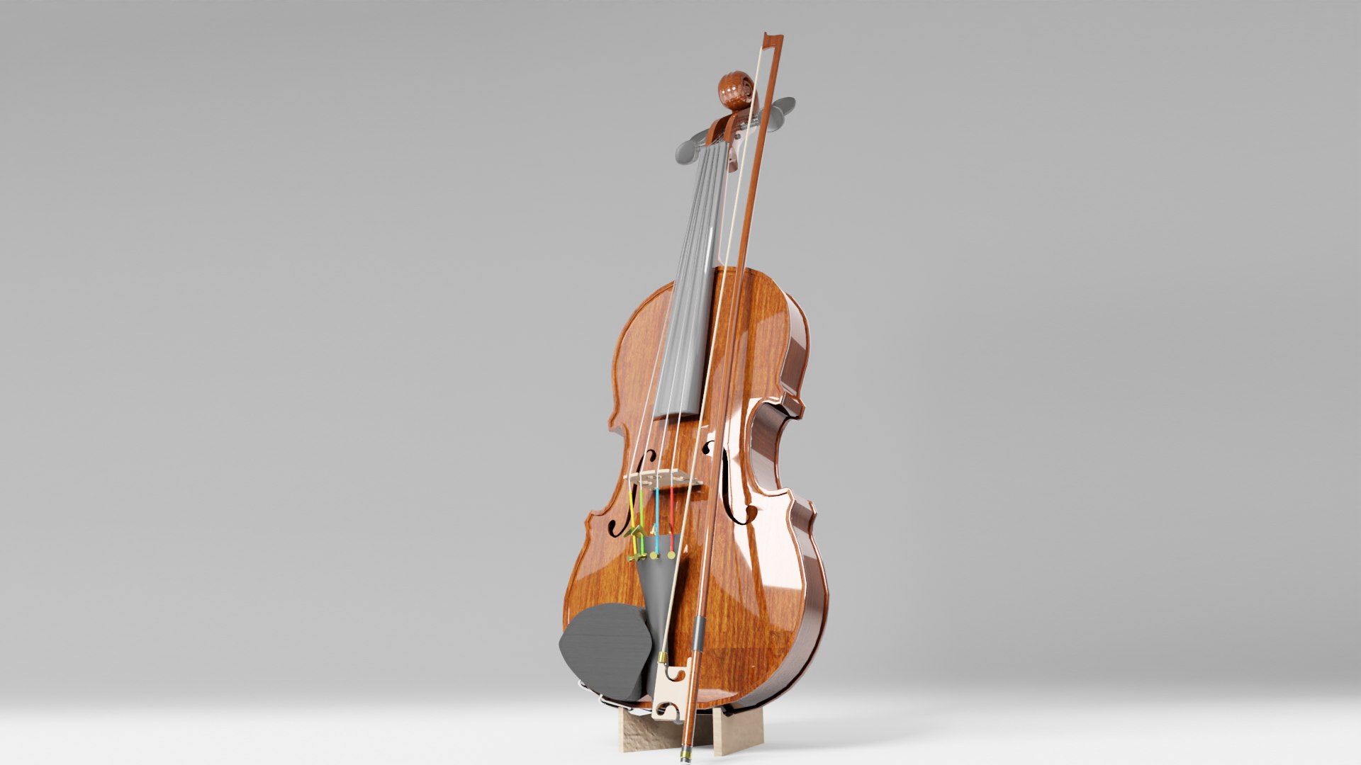 3D model Violin with an integrated case - TurboSquid 2154936