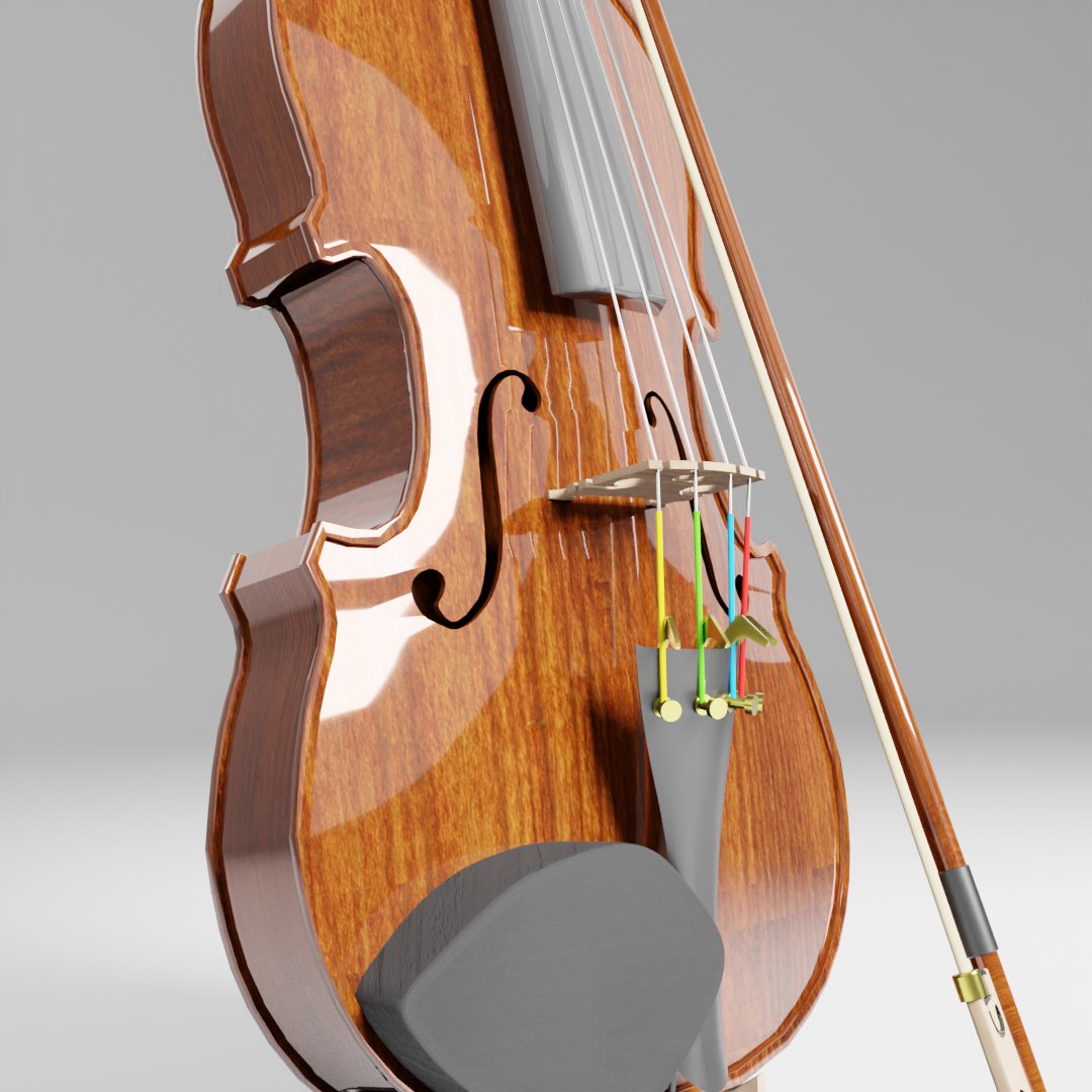 3D model Violin with an integrated case - TurboSquid 2154936