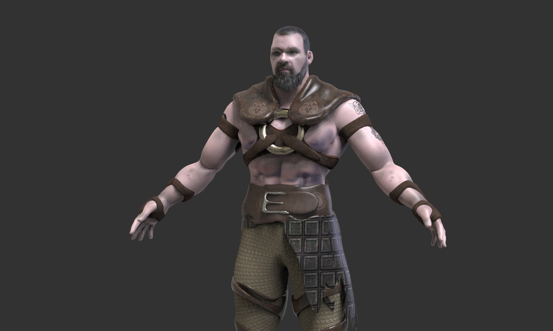 3d Viking Character Turbosquid 1469233