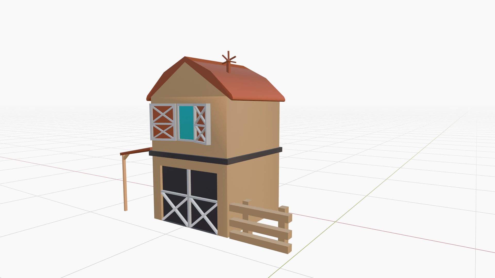 Stylized House 3 3D Model - TurboSquid 2280070