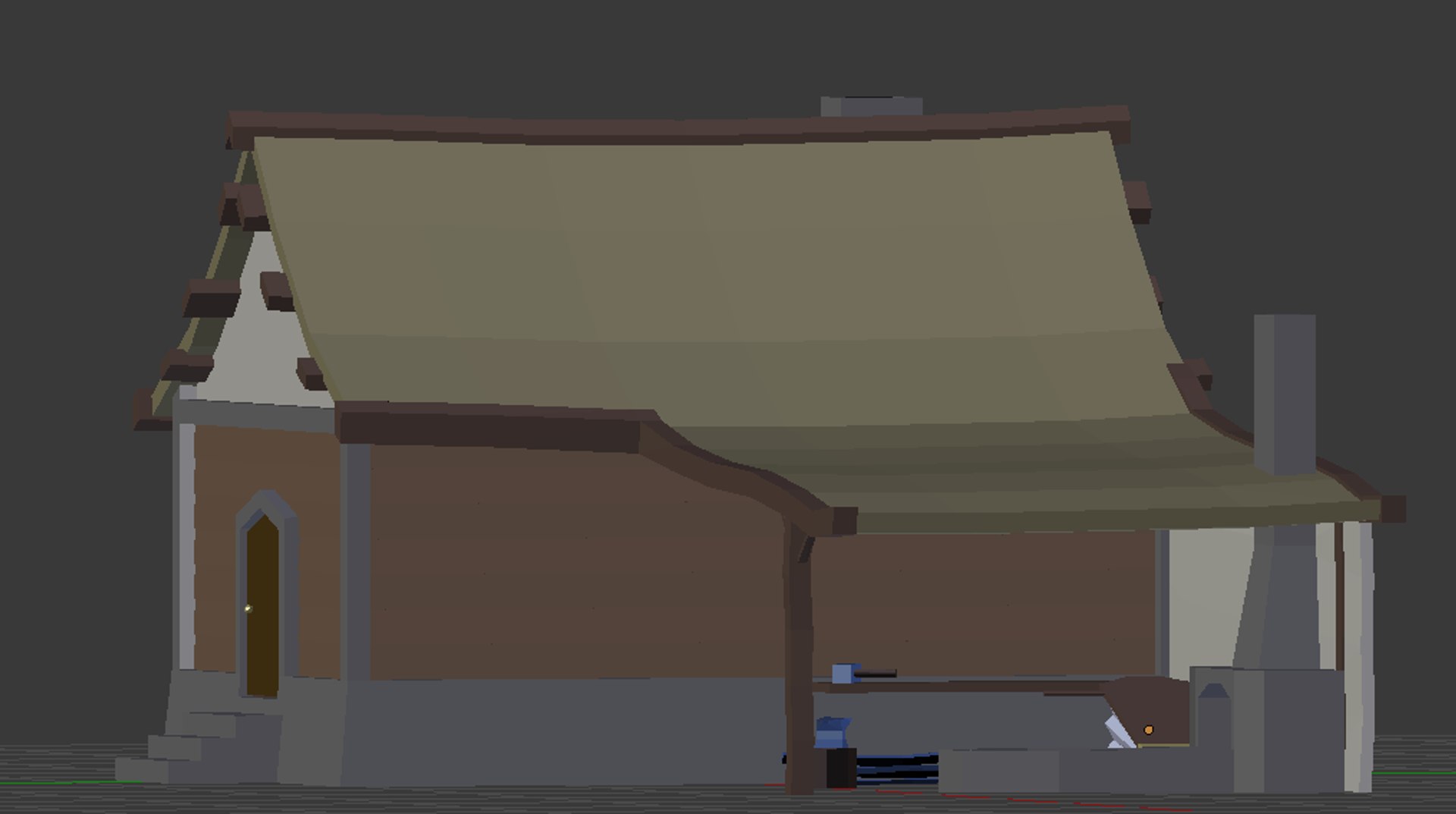 3D Model Blacksmith Shop - TurboSquid 1336758