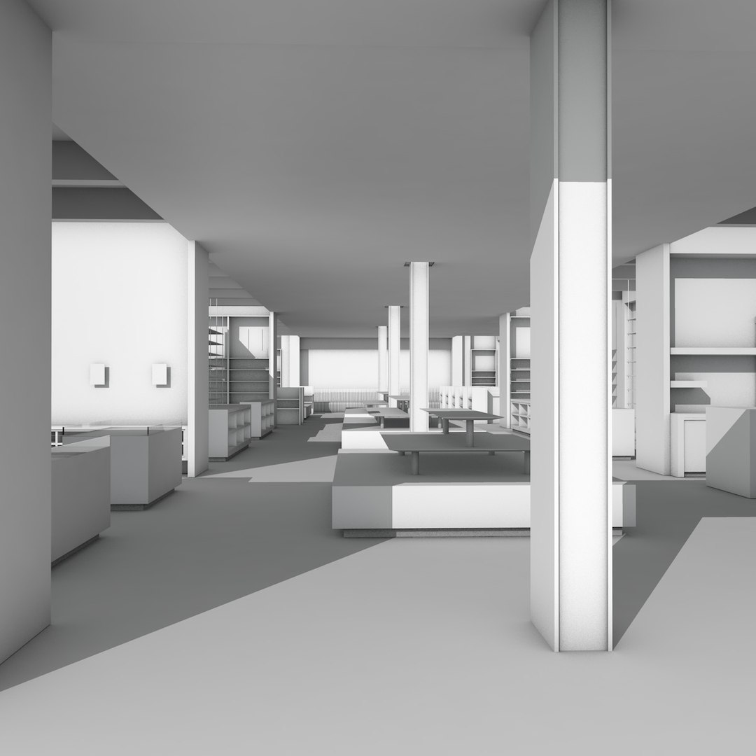 Retail Interior Store Model - TurboSquid 1261872