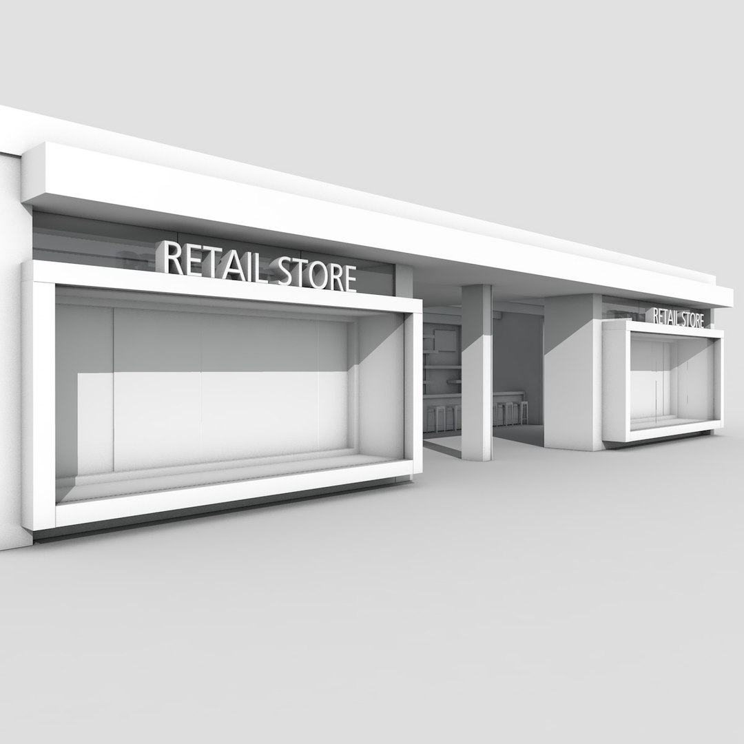 Retail Interior Store Model - TurboSquid 1261872