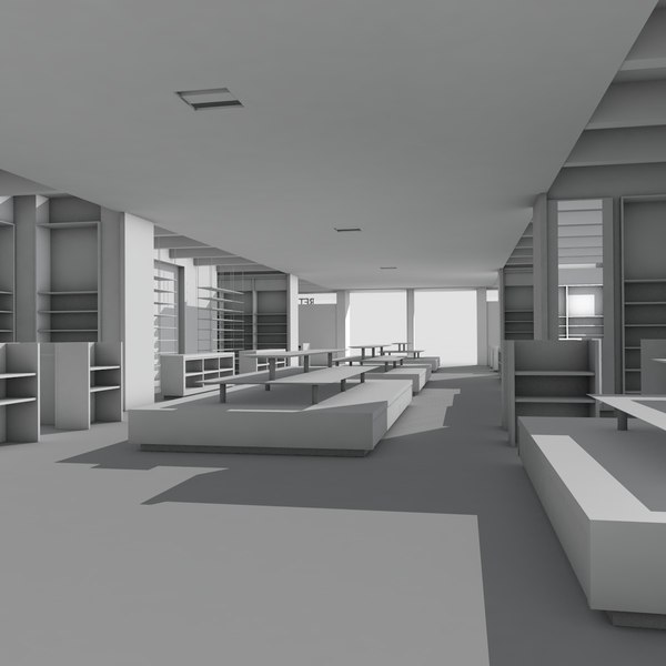 Retail interior store model - TurboSquid 1261872