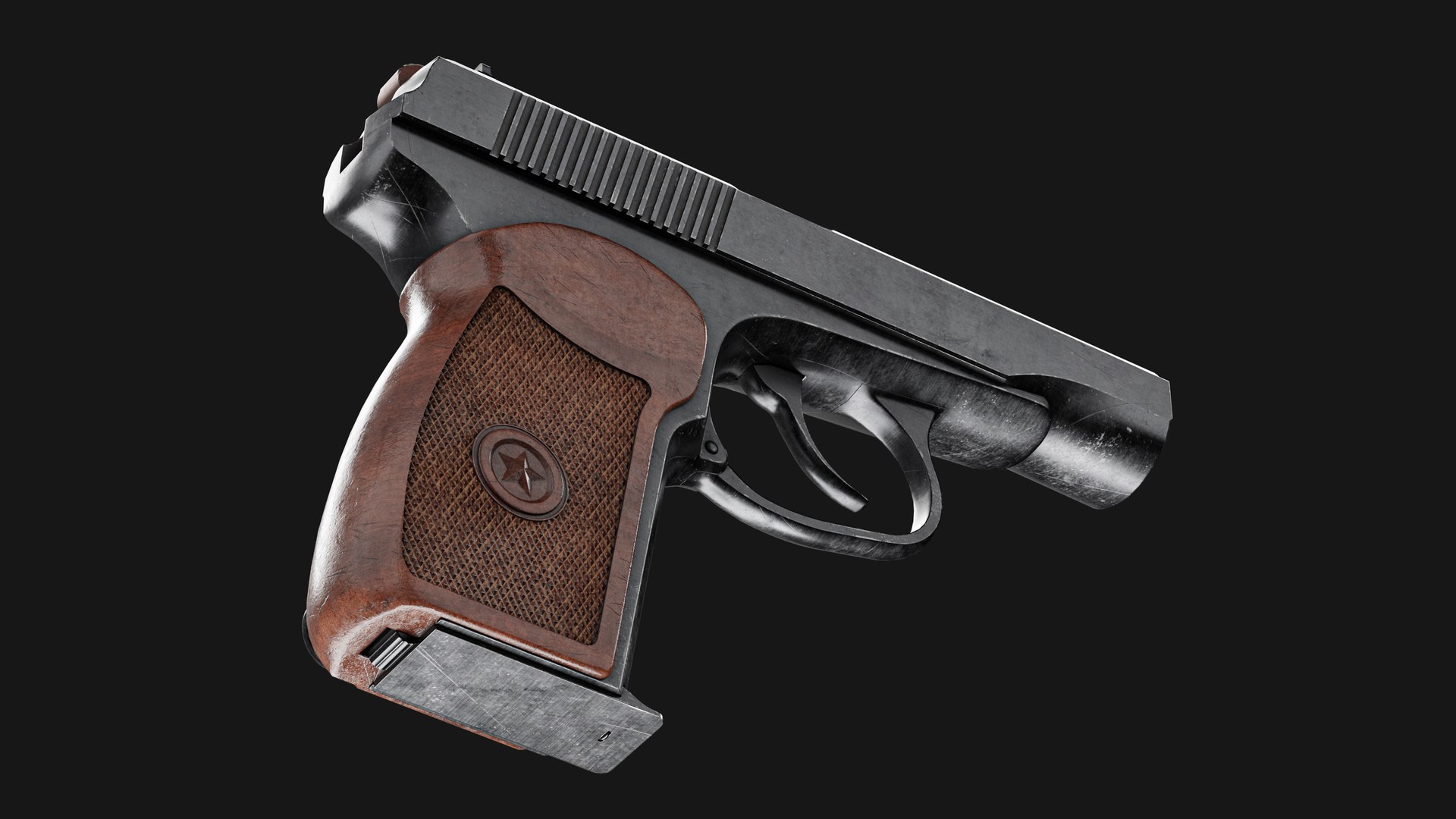 Makarov PM Pistol model - TurboSquid 2168392