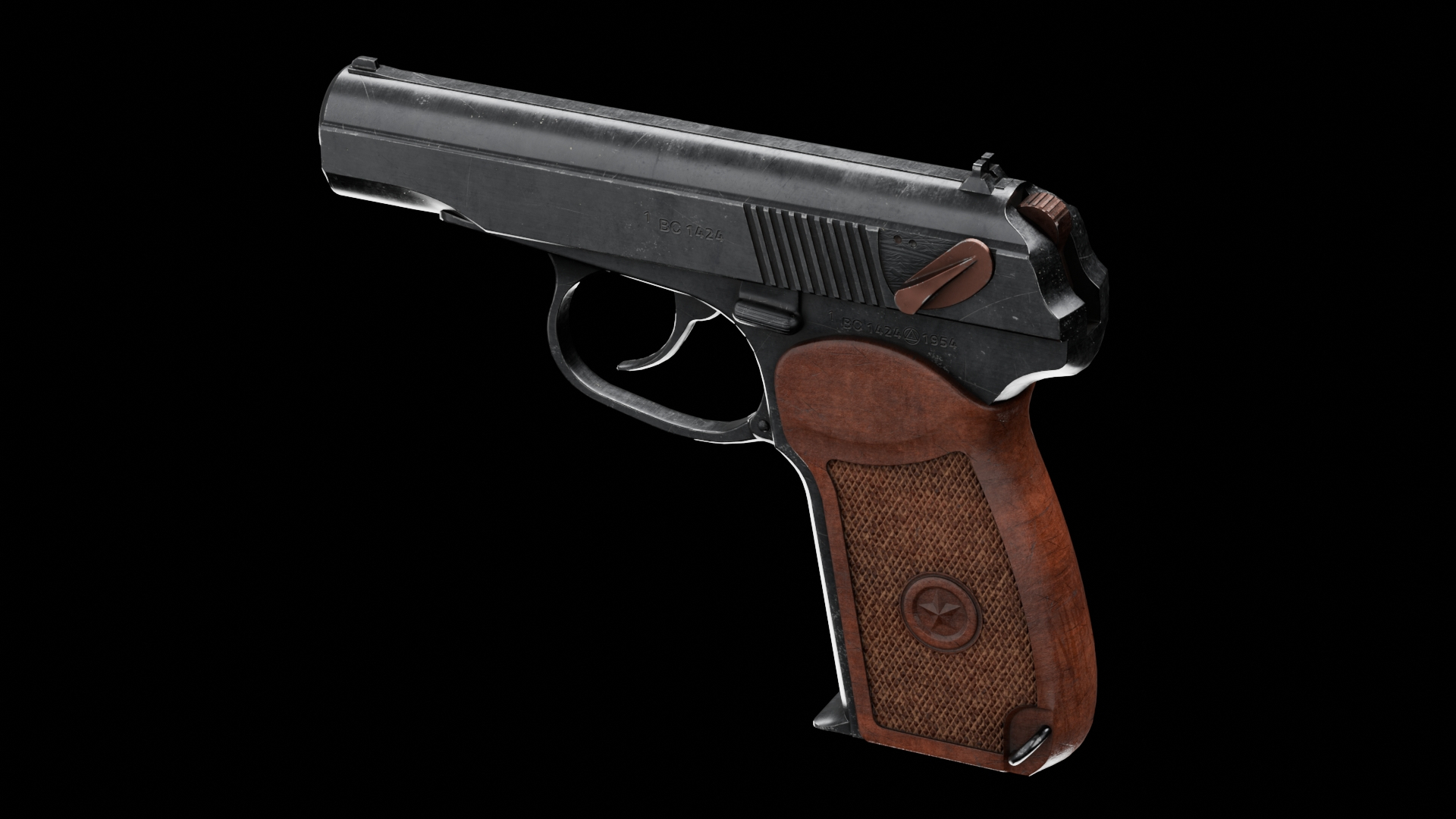 Makarov PM Pistol model - TurboSquid 2168392