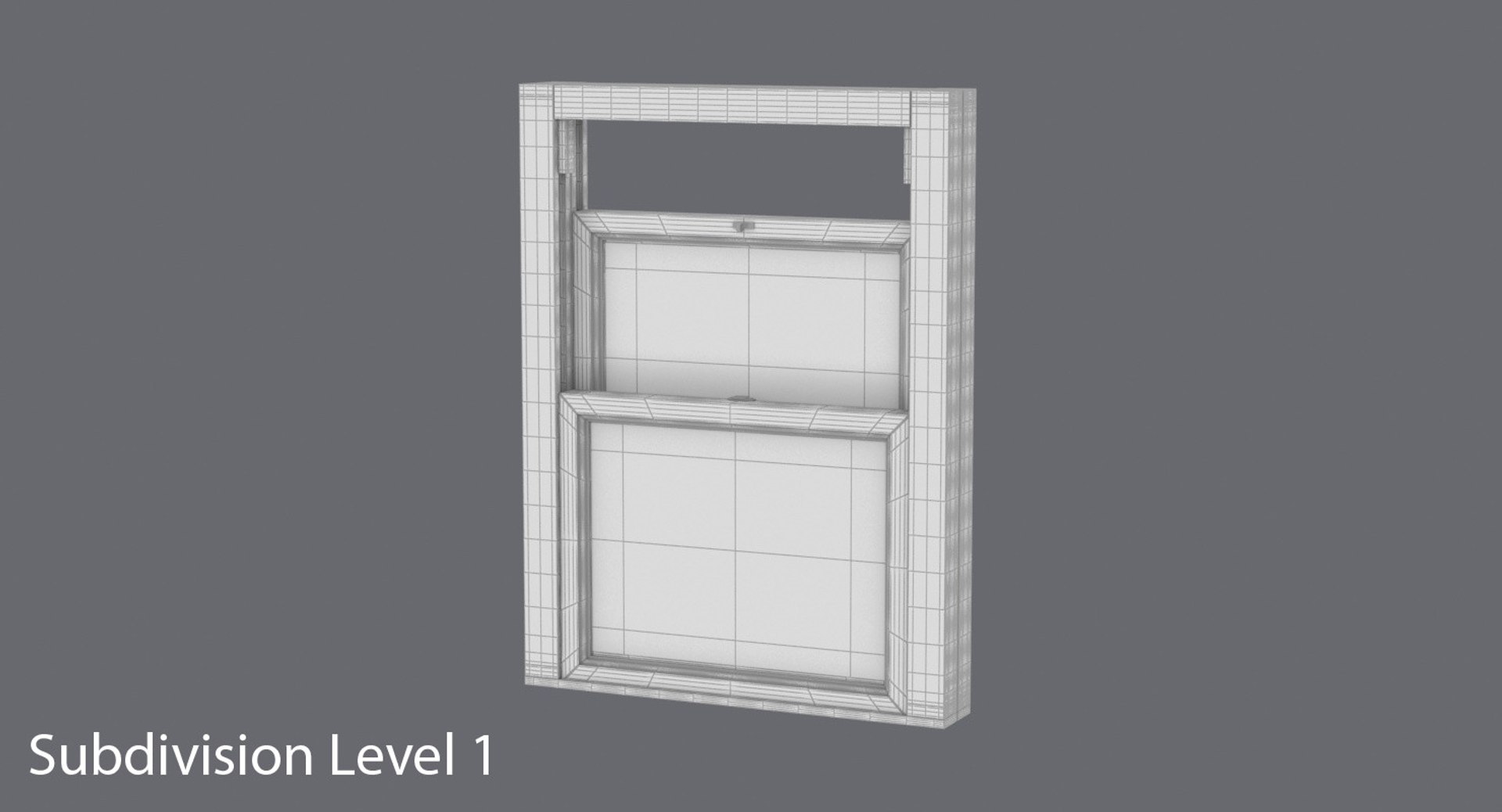 3D Model Standard-windows---window-2-half-open - TurboSquid 1246262