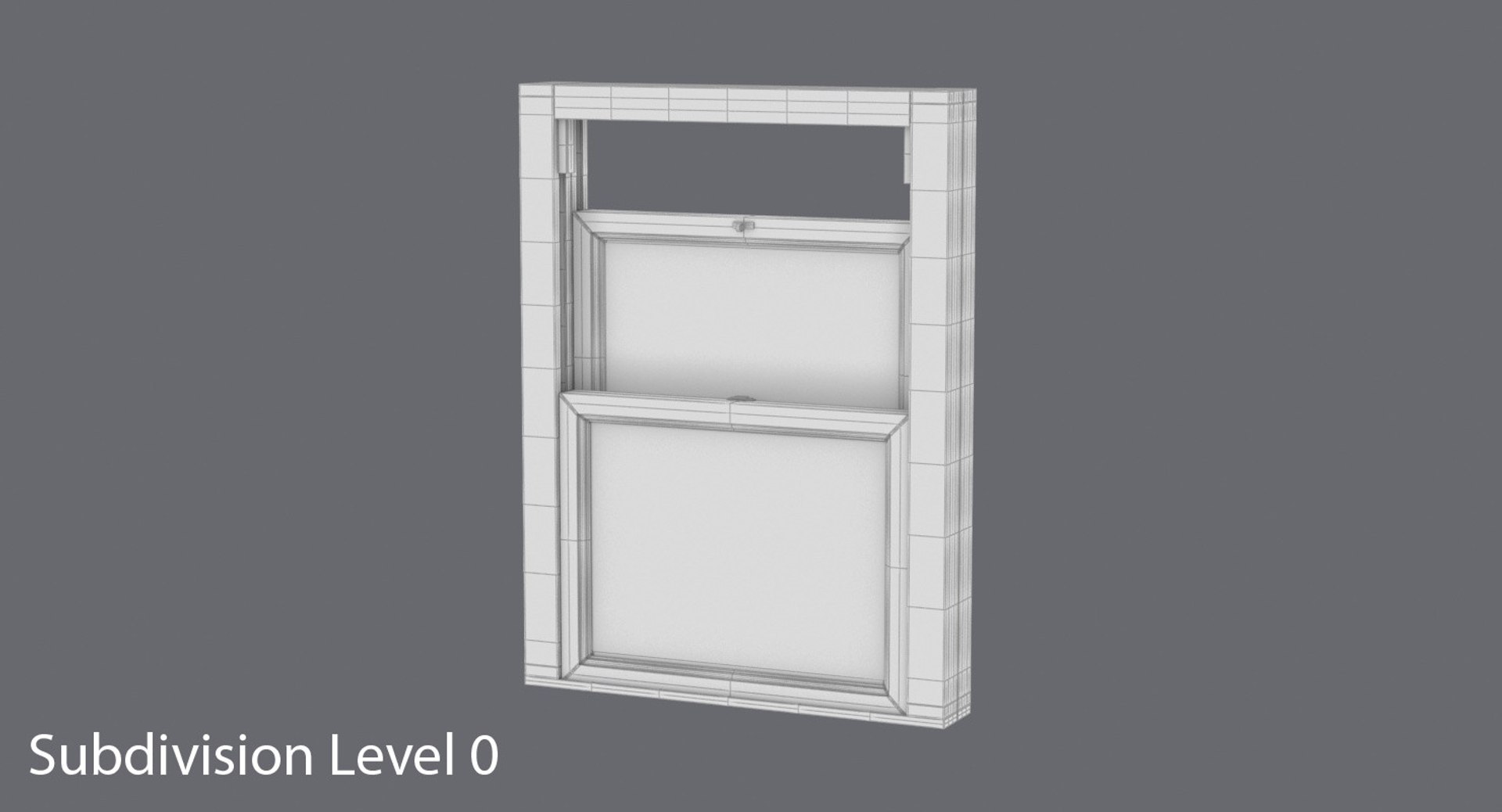 3D Model Standard-windows---window-2-half-open - TurboSquid 1246262