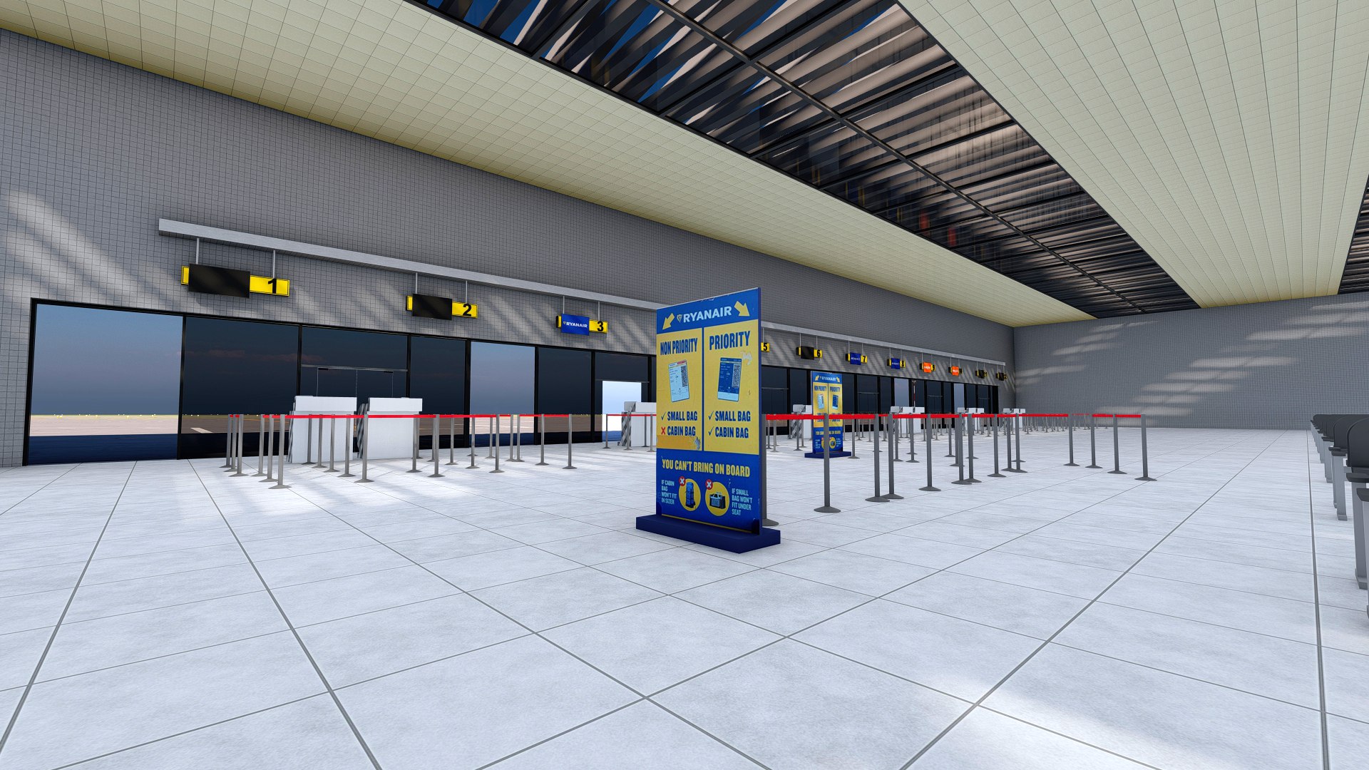 Airport Collection With Interior 3D - TurboSquid 1971451
