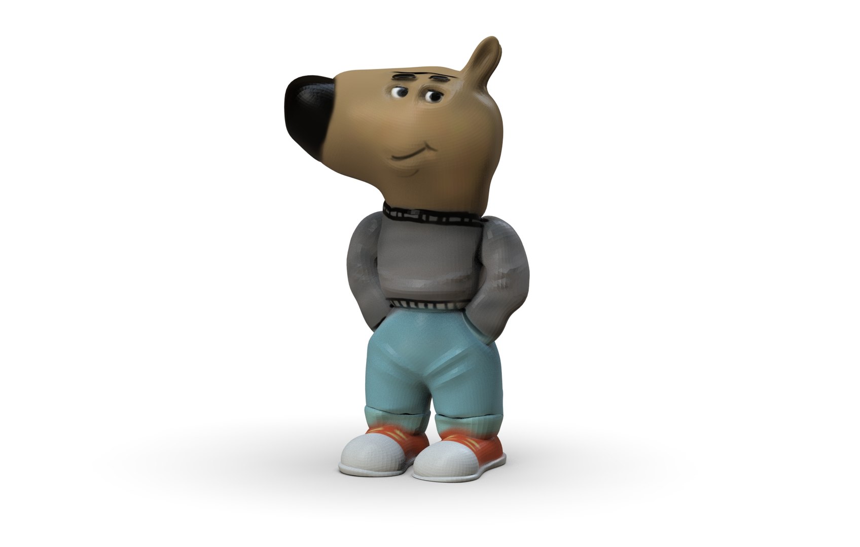 Chill Guy Model - TurboSquid 2315311