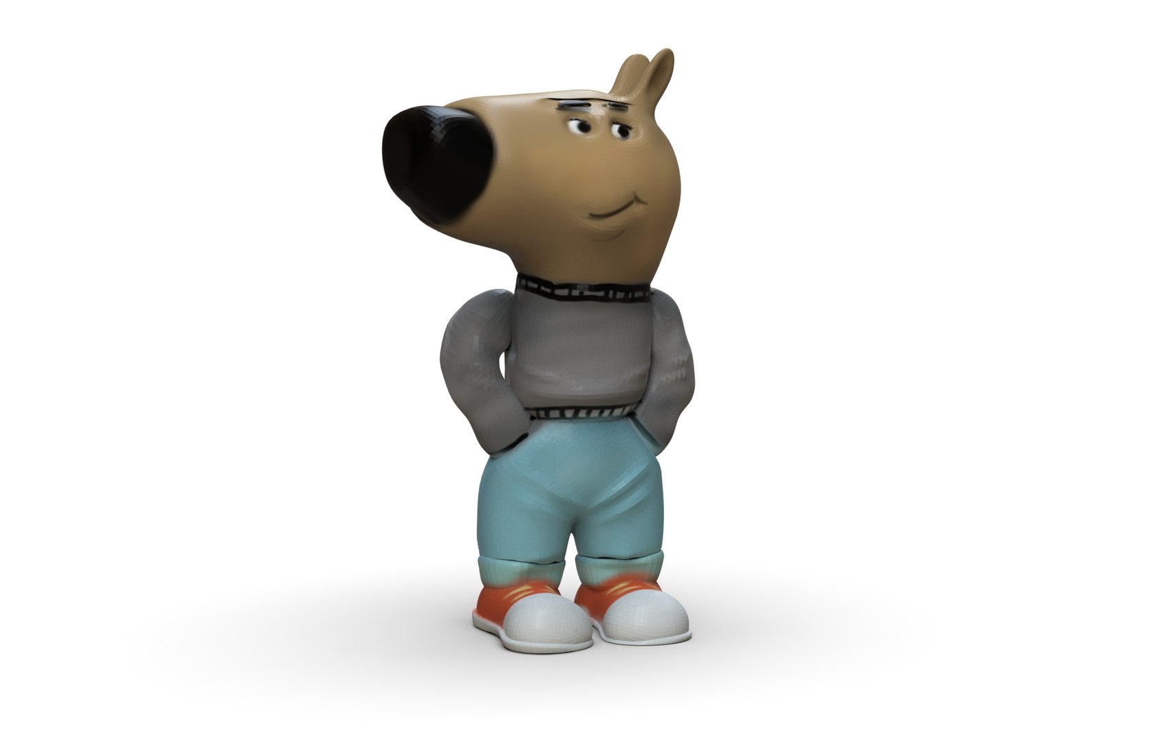 Chill Guy Model - TurboSquid 2315311