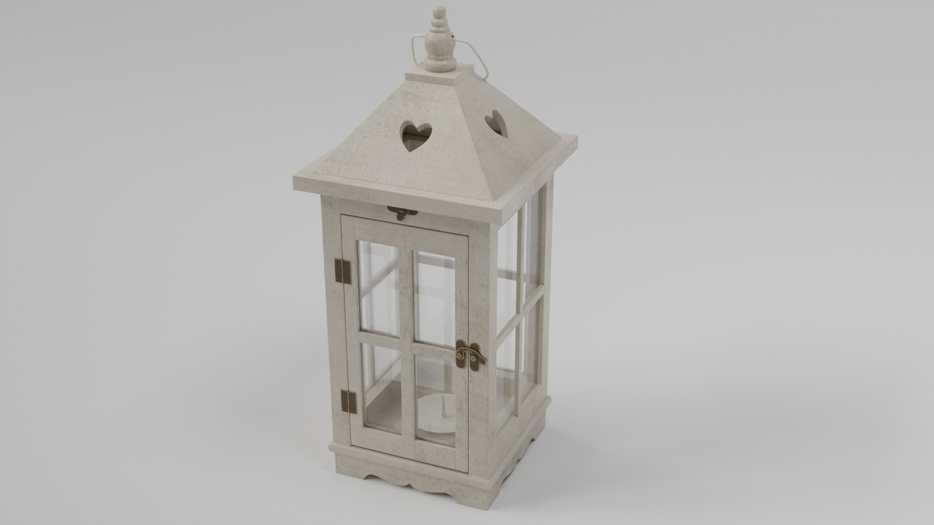 Candle Lantern Small 3D Model - TurboSquid 2082911