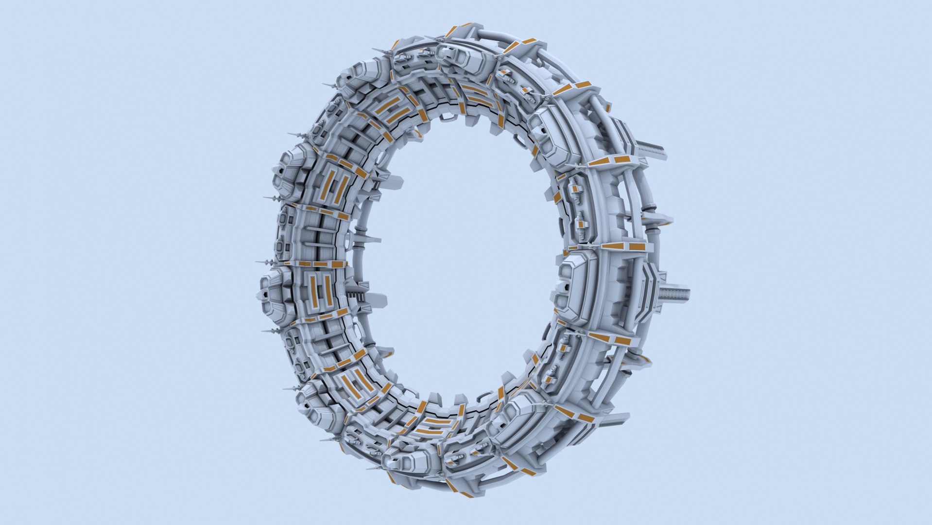 3D Scifi Star Gate - TurboSquid 2308013