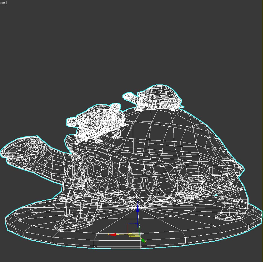 3D Turtle Model - TurboSquid 1466275
