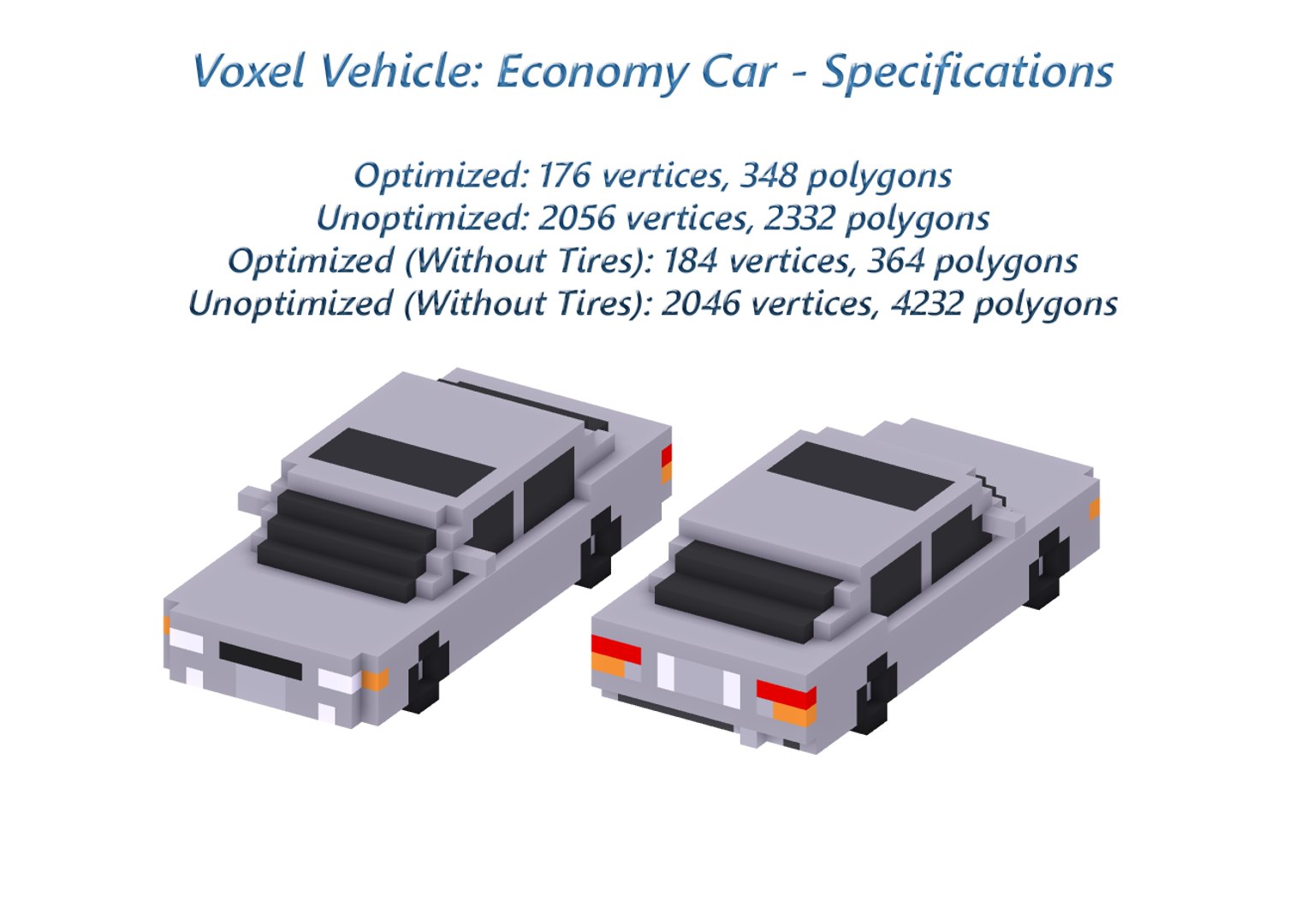 Voxel Vehicles Starter Kit Obj Free