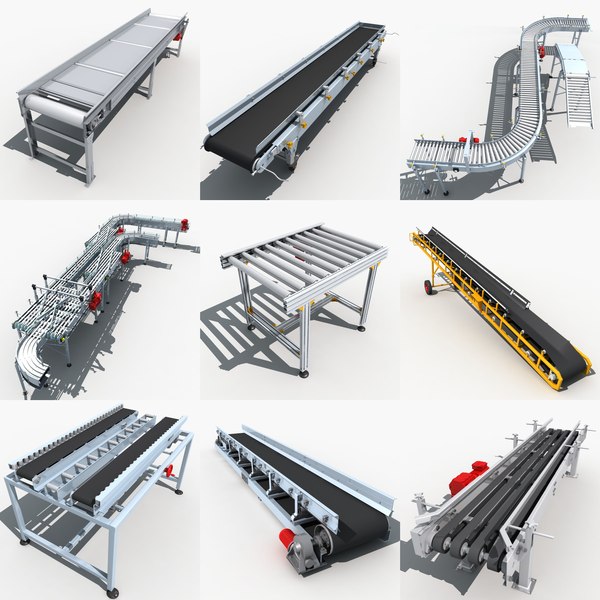 Conveyor Belt 3D Models for Download | TurboSquid
