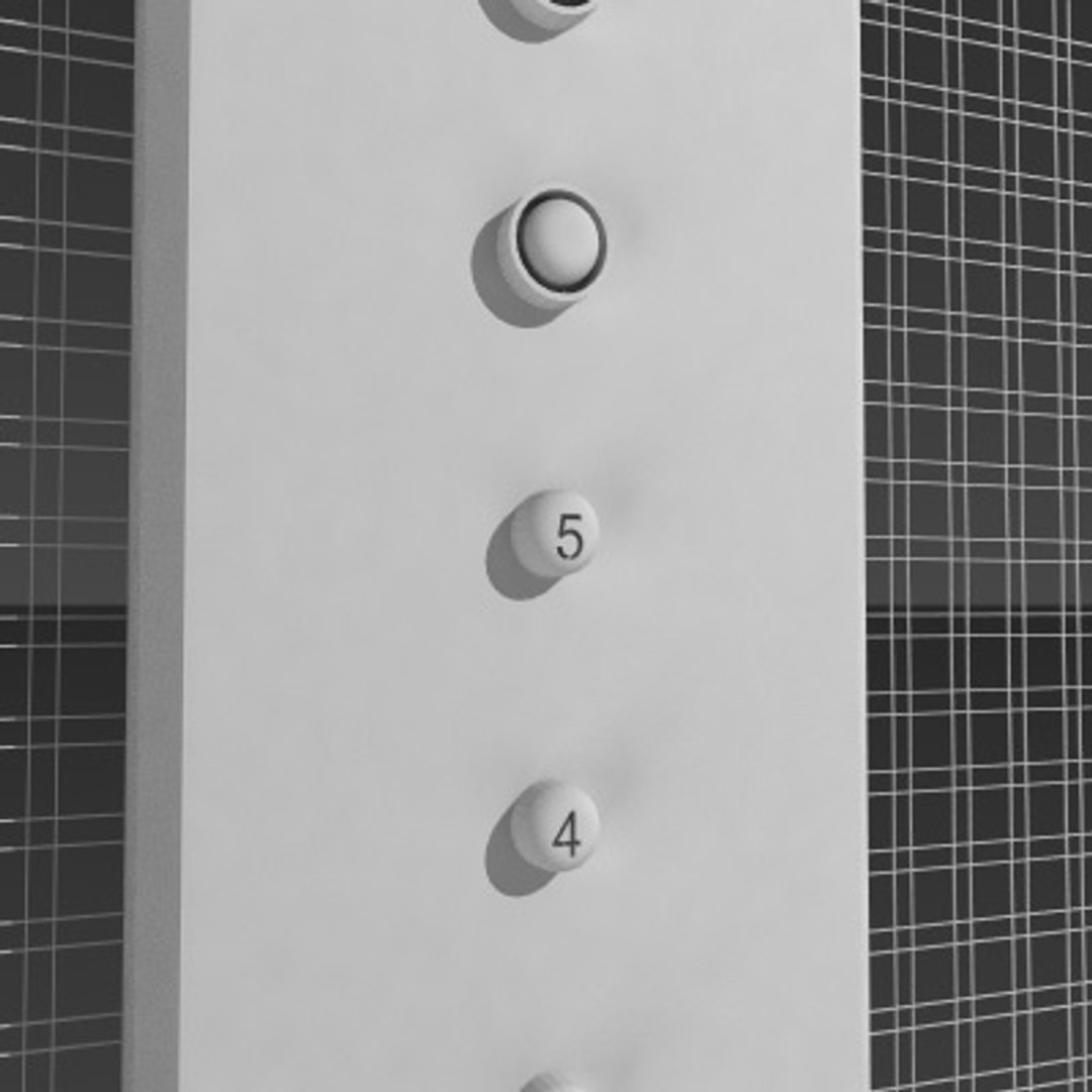 Rust Old Factory Elevator 3d Model