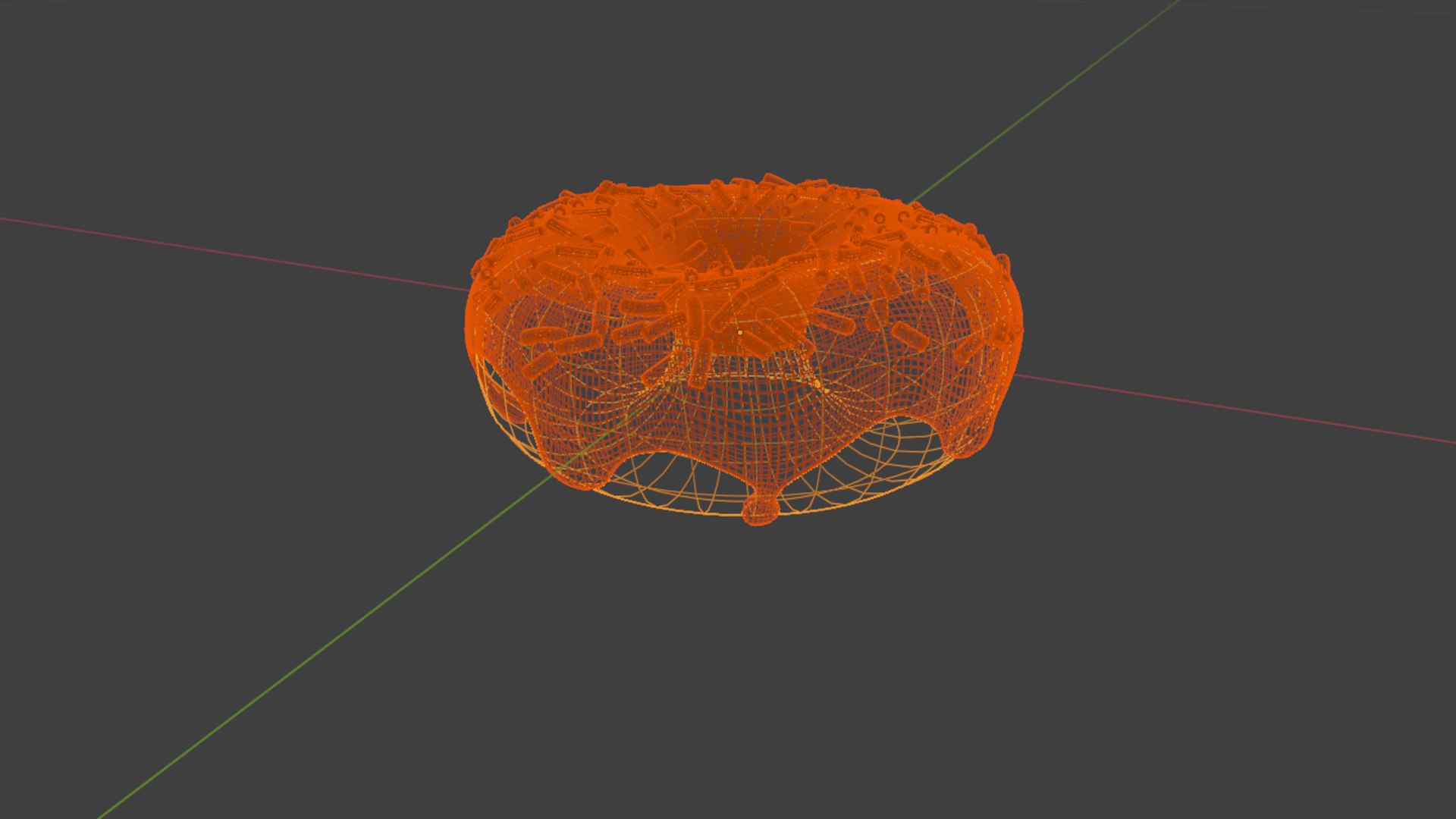 Chocolate Donut Model - TurboSquid 2247210