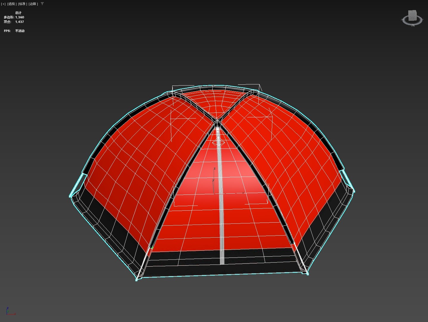 3D Tent Model - TurboSquid 2247500