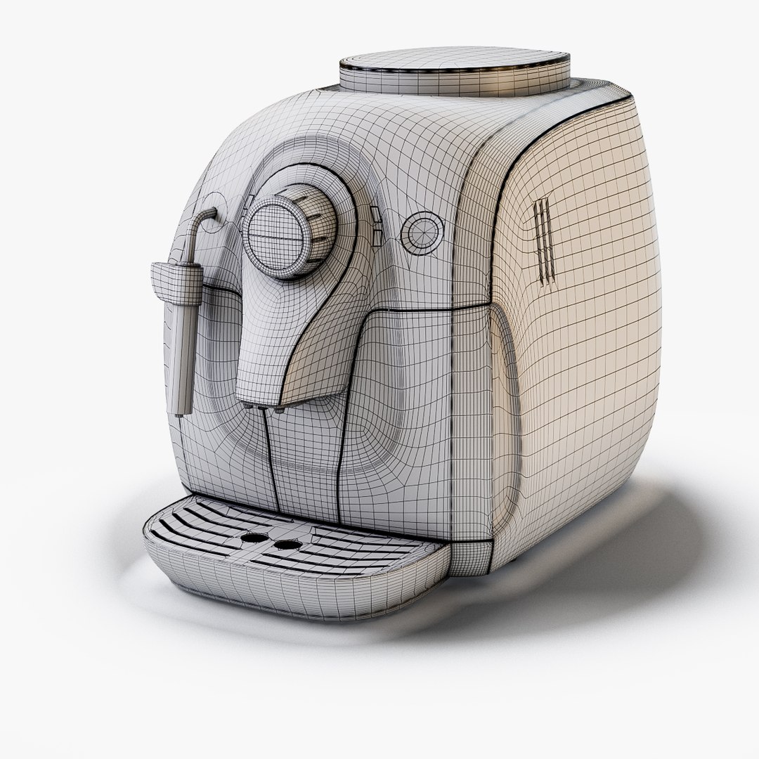 3D Model Coffee Maker Philips Hd - TurboSquid 1289463