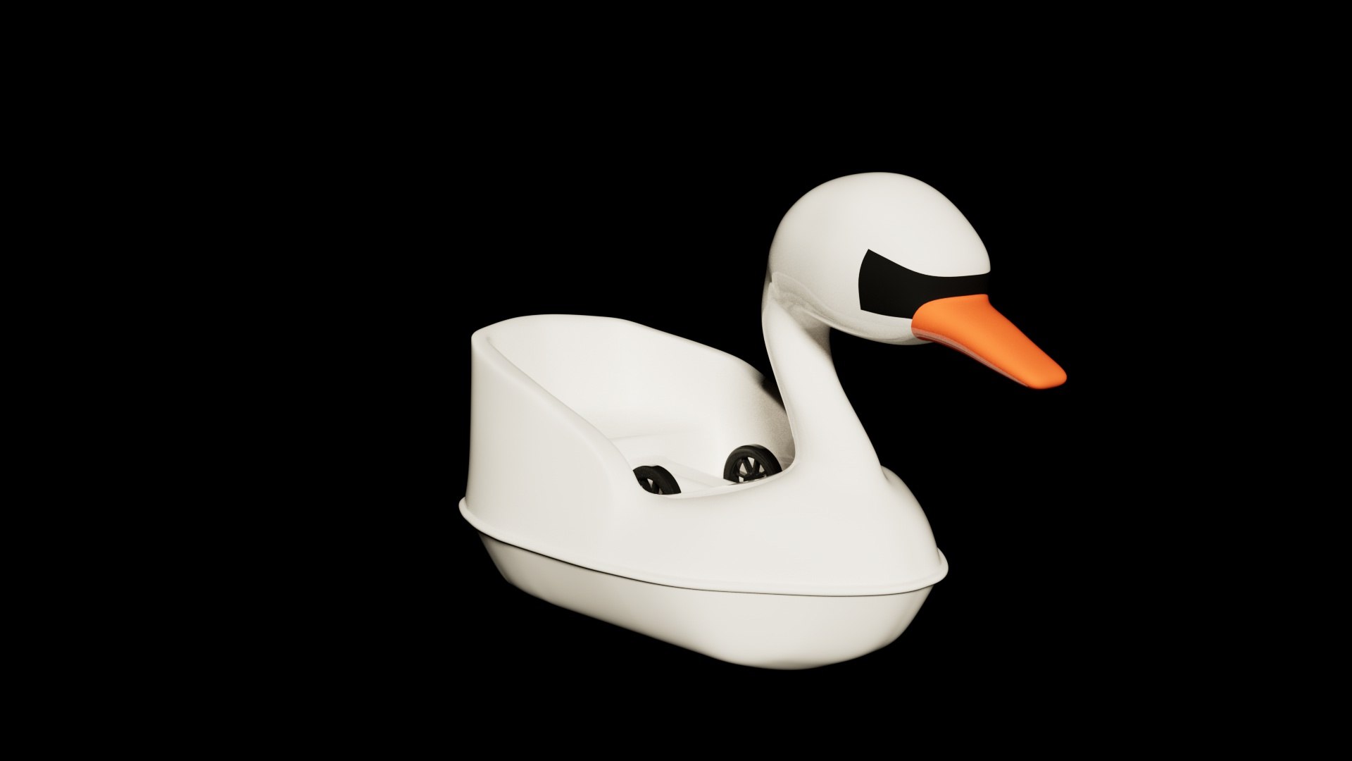 3D Swan Boat - TurboSquid 2003672