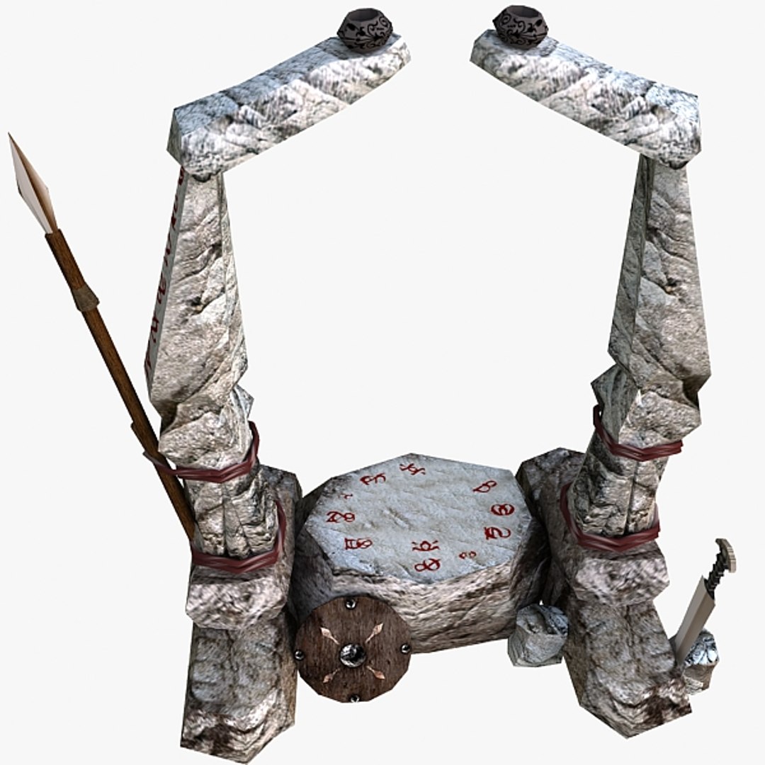 3d Model Altar Games