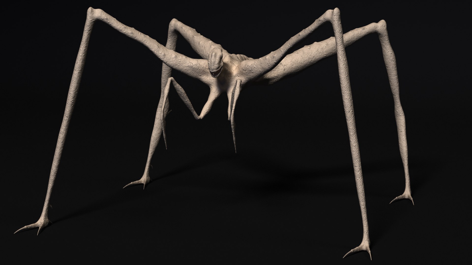 Wendigo Monster Pbr Model - TurboSquid 1646105