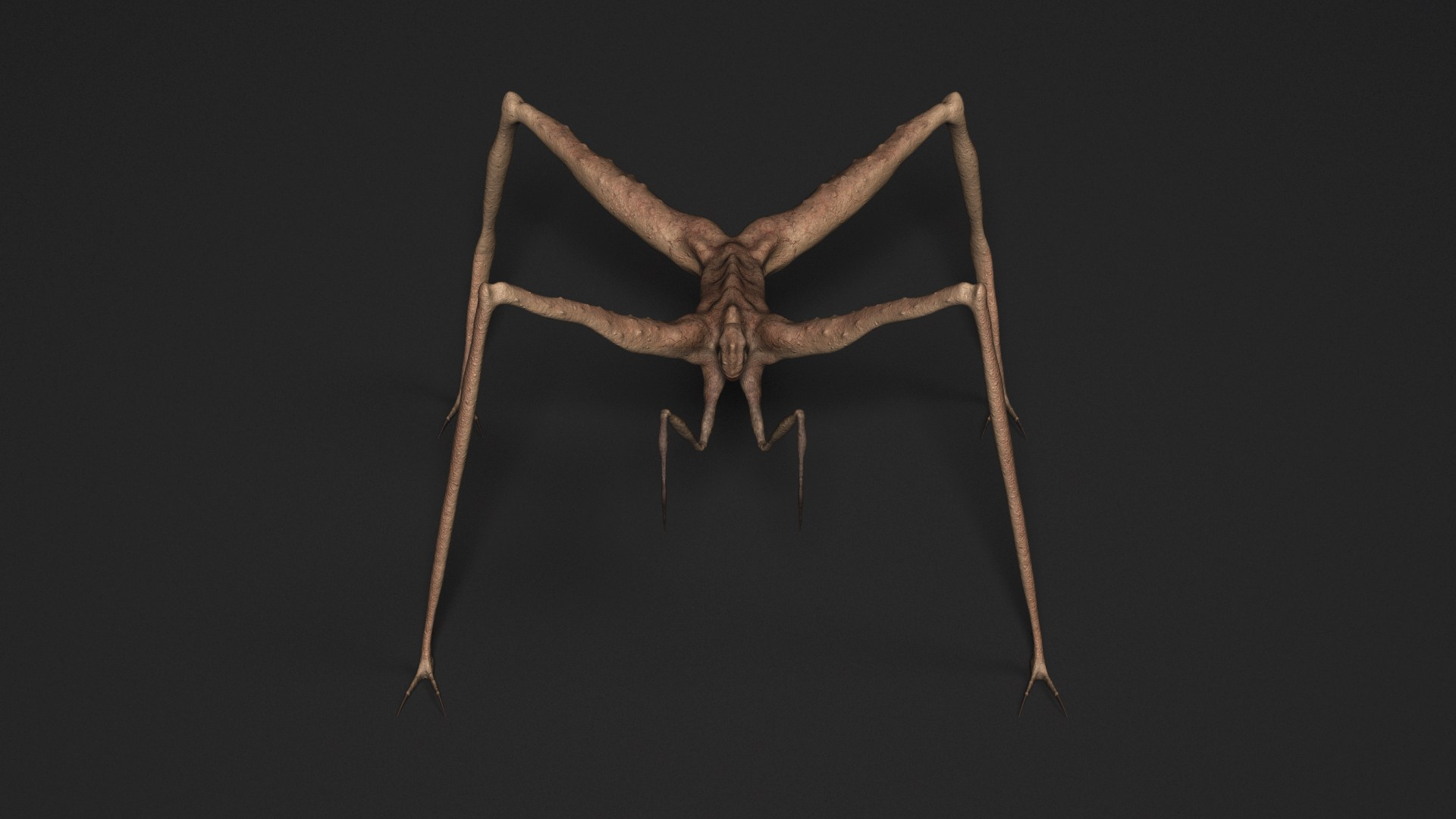 Wendigo Monster Pbr Model - TurboSquid 1646105