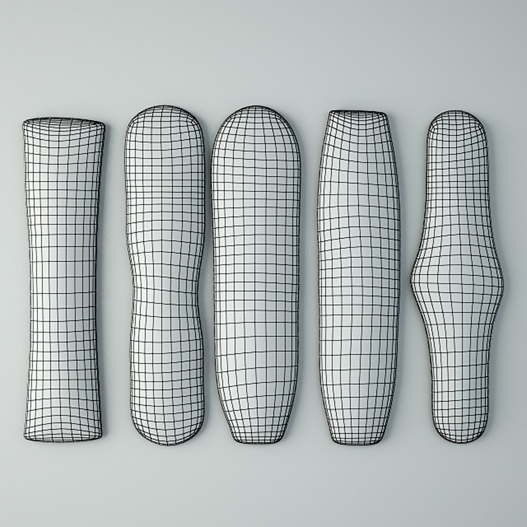 3D Model Zulu Elongated Shields 2 - TurboSquid 2119606