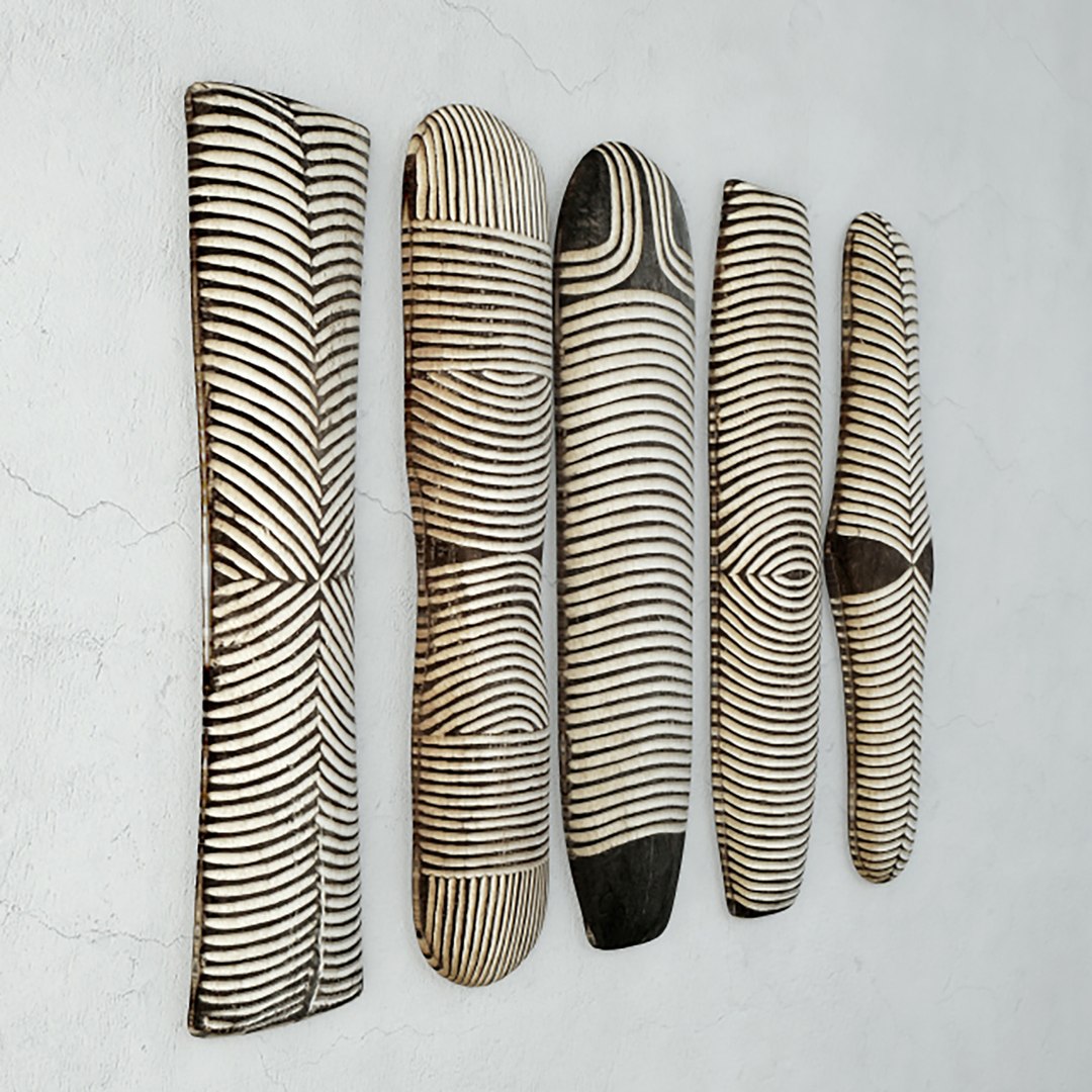 3D Model Zulu Elongated Shields 2 - TurboSquid 2119606