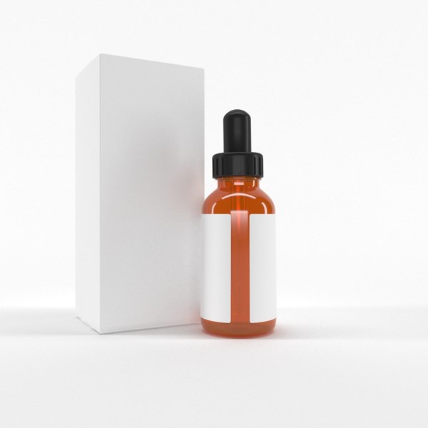 Dropper bottle 3D model - TurboSquid 1377092